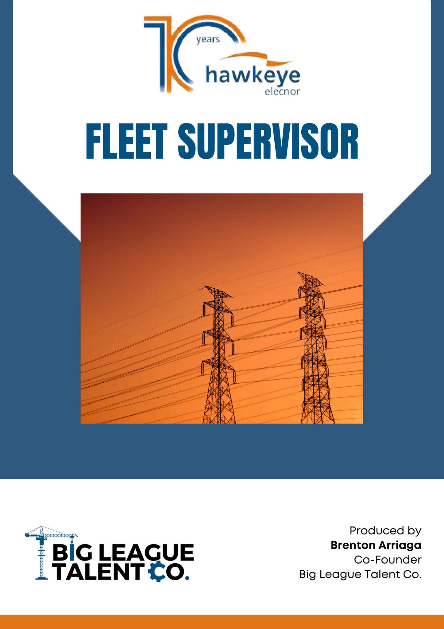 Elecnor Hawkeye, LCC - Fleet Supervisor by Big League Talent Co. - Issuu