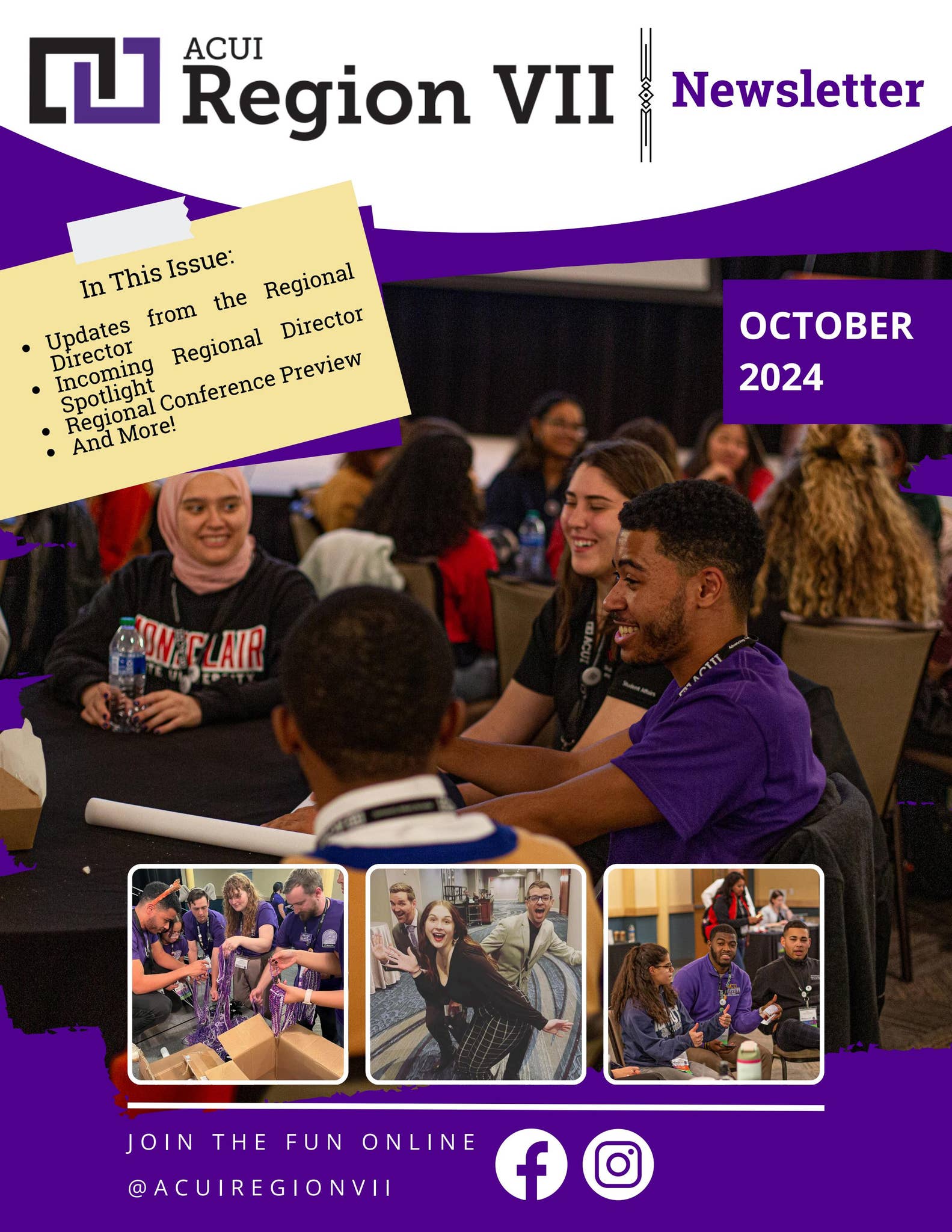 Region VII October 2024 Newsletter by ACUI - Issuu