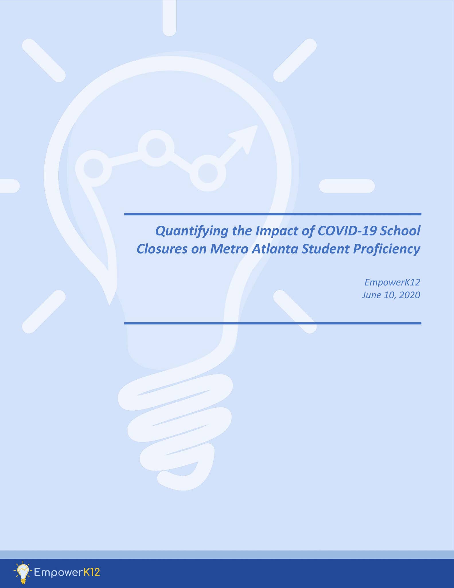 Quantifying the Impact of COVID-19 School Closures on Metro Atlanta ...