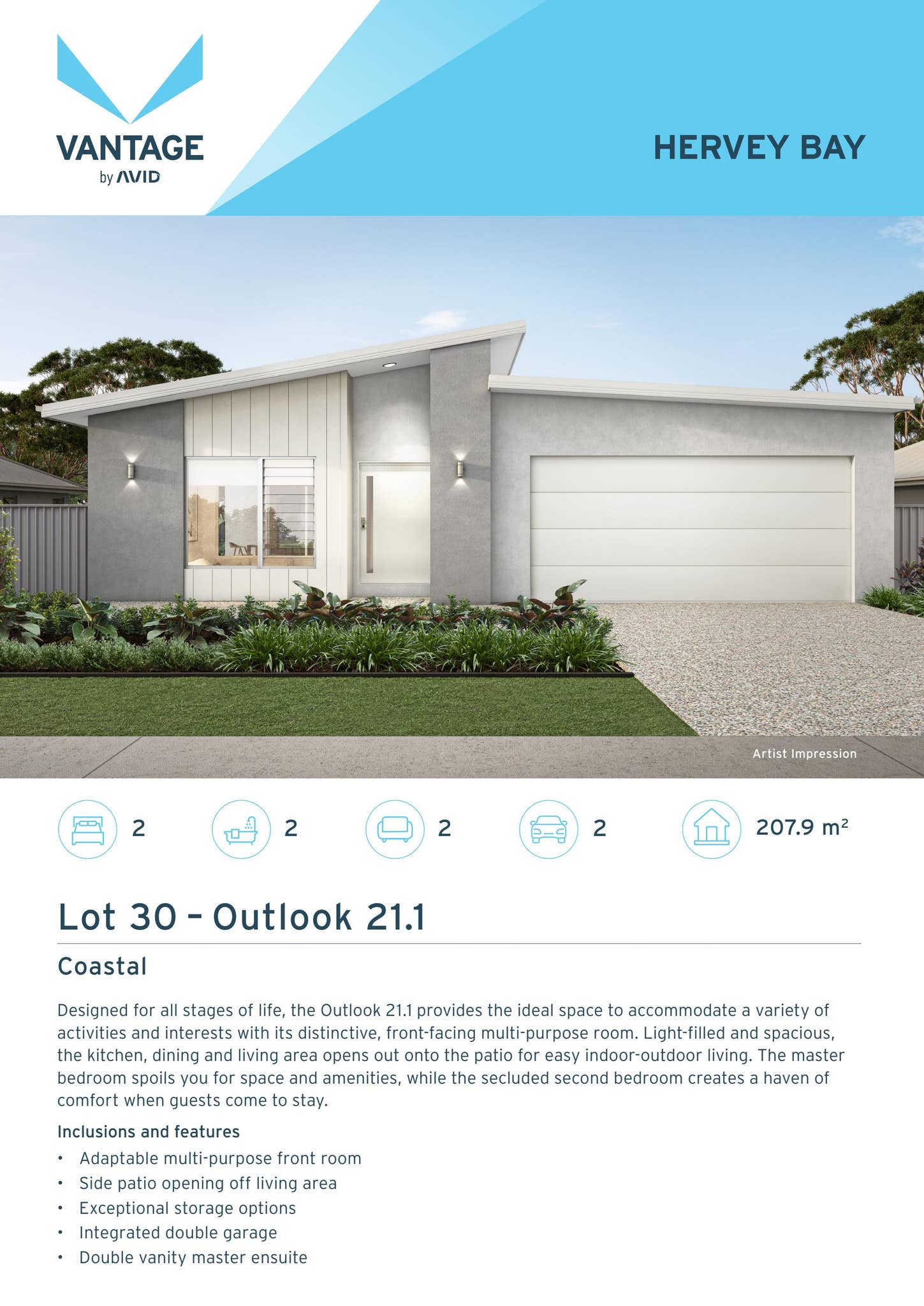 Vantage Hervey Bay - Outlook 21.1 Coastal by AVID Property Group - Issuu