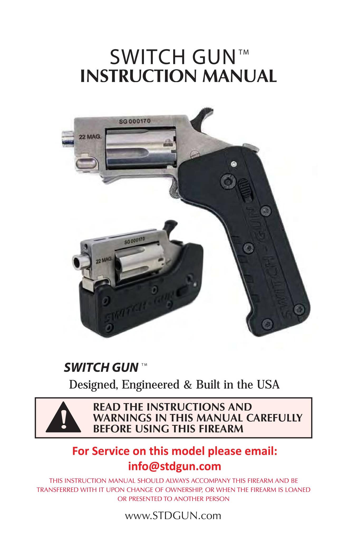 Standard Mfg. Switch Gun Manual by Connecticut Shotgun Mfg. Co. - Issuu