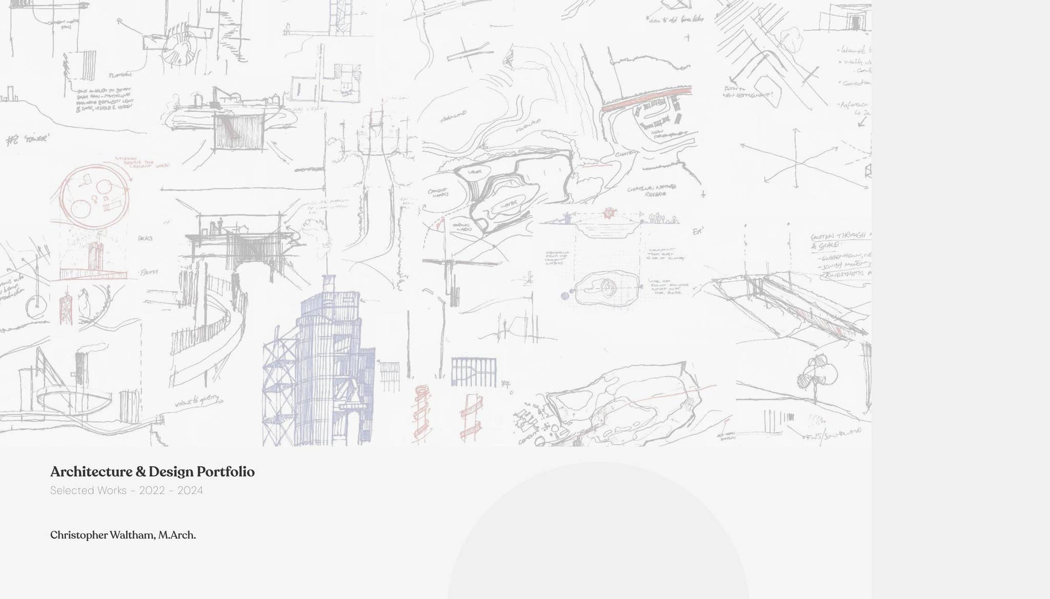 Post Graduate Portfolio by Christopher Waltham - Issuu