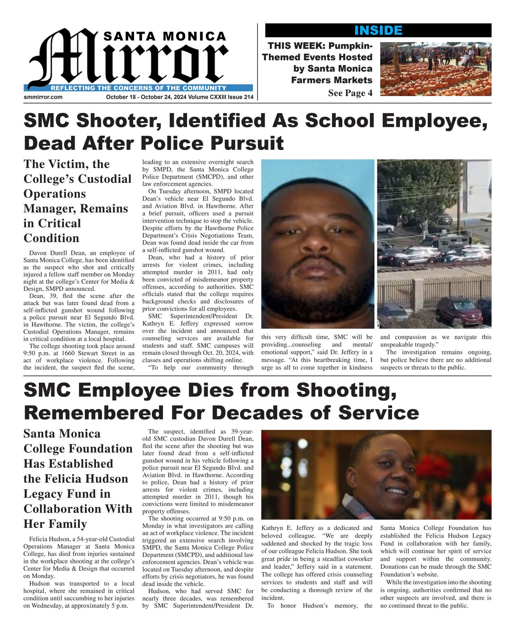 Santa Monica Mirror: Oct 18 - Oct 24, 2024 by Mirror Media Group/ Modoc ...