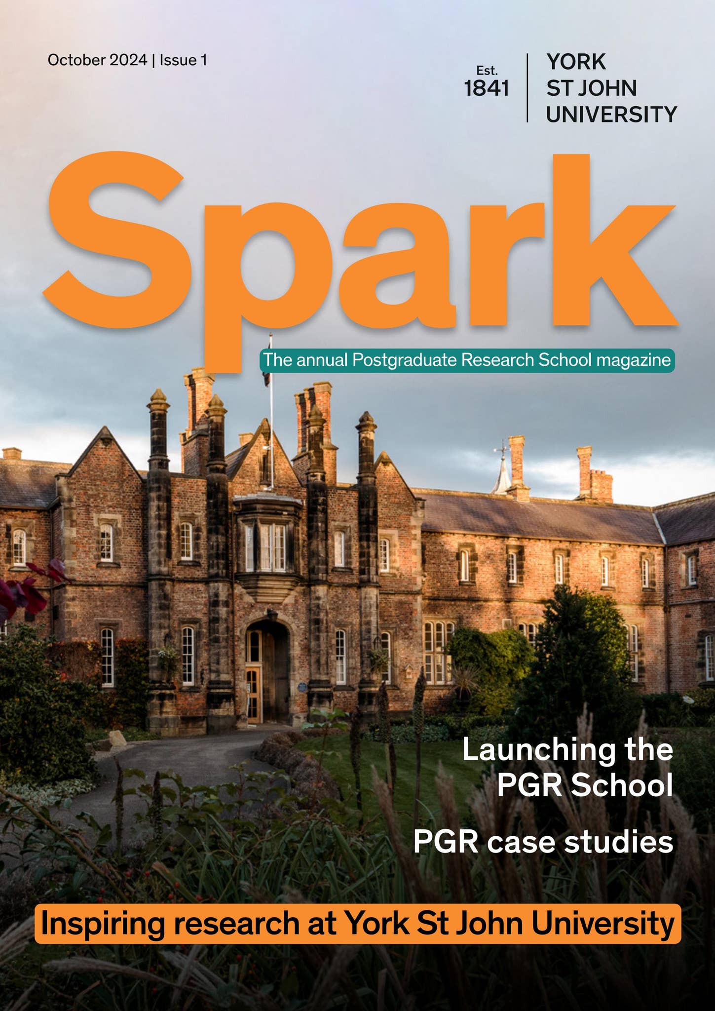 PGR Spark Magazine by York St John - Issuu