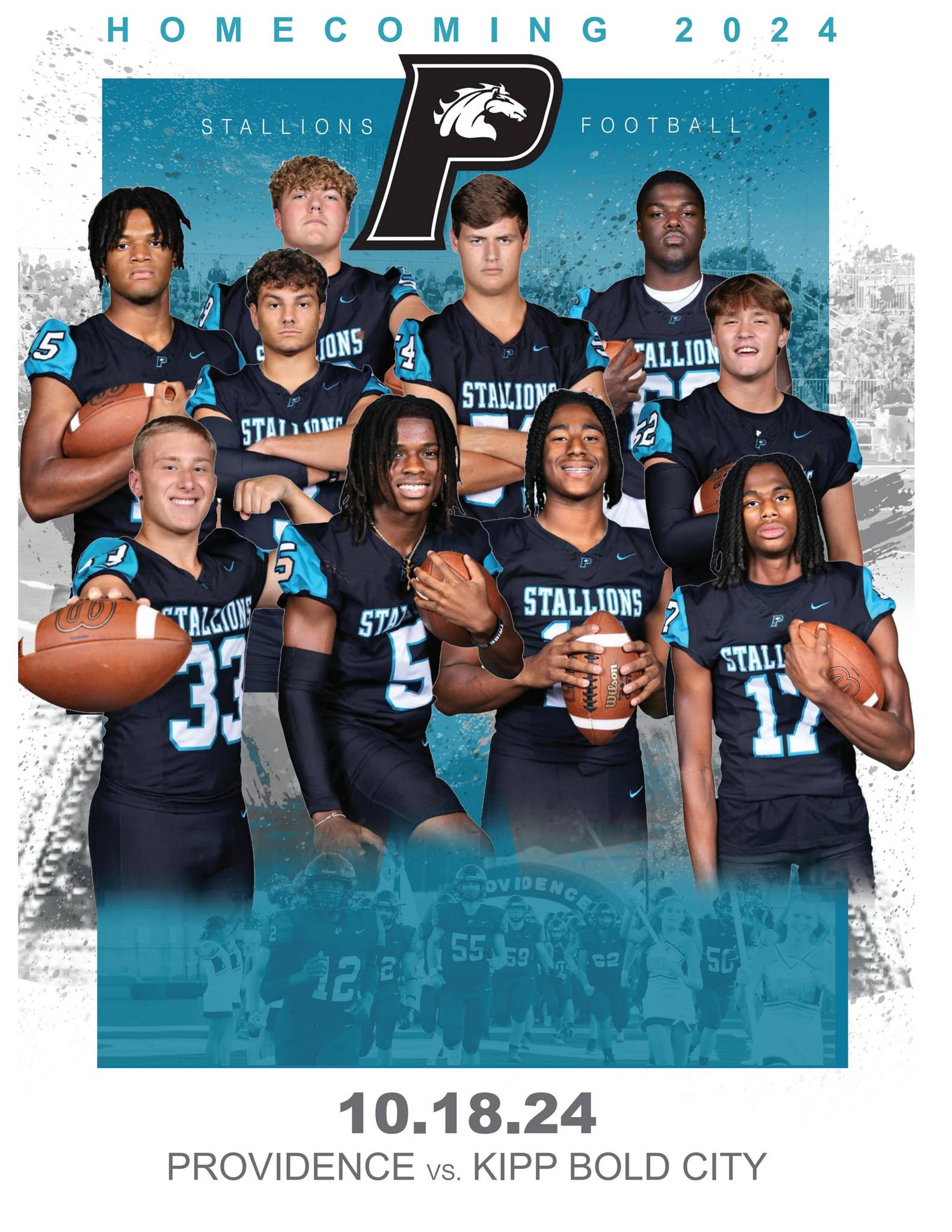 20241018 Varsity Football vs. Kipp Bold City - Homecoming by Providence ...