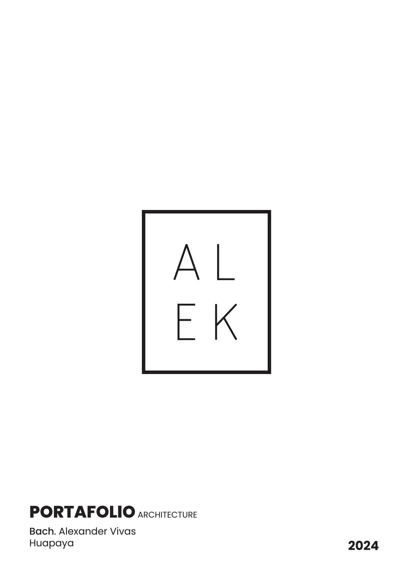 PORTAFOLIO 2024 - ALEXANDER VIVAS by ALEKSANDER vivas - Issuu