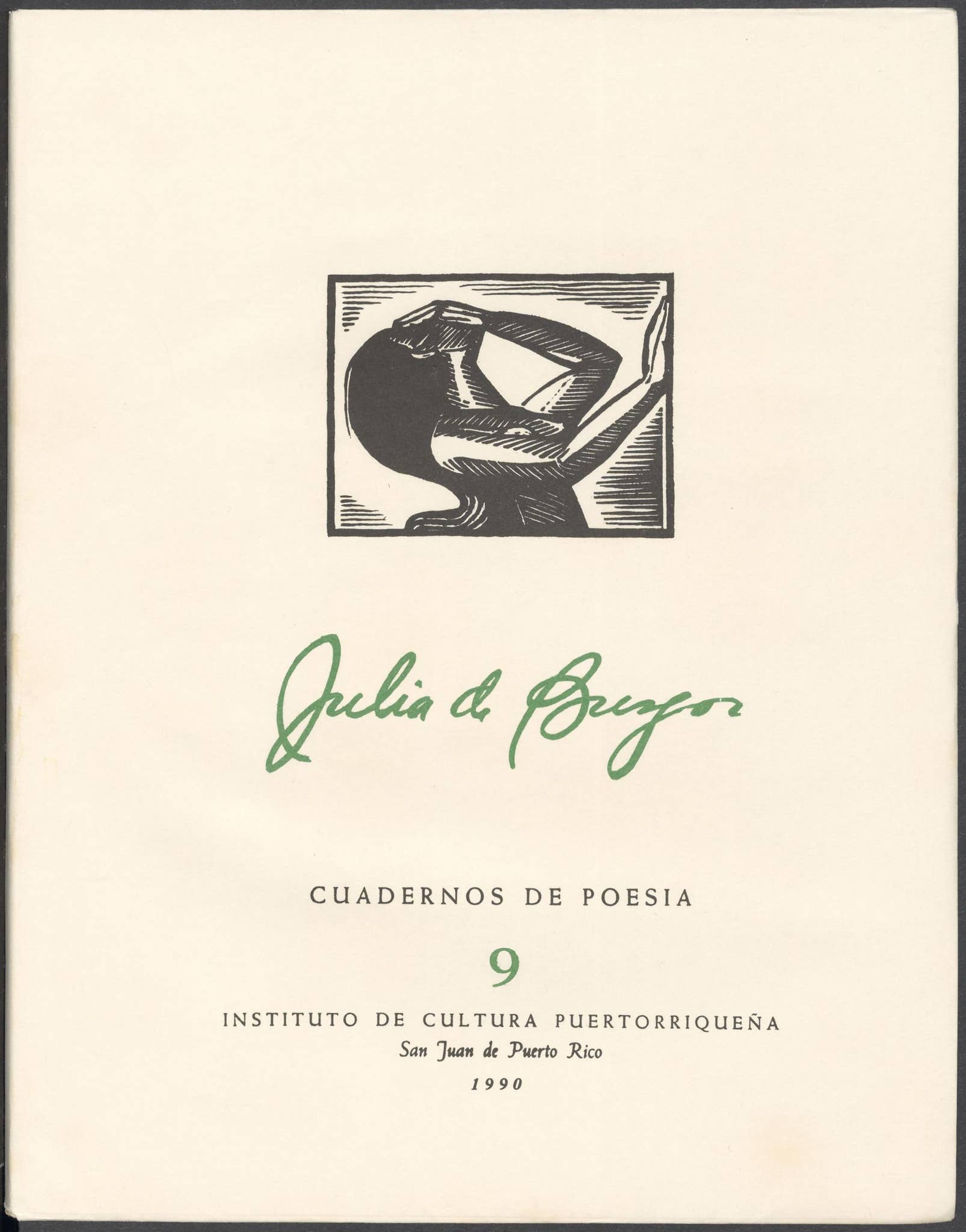 Cuaderno de poesía: Julia de Burgos, 1995 by Revista del ICP - Issuu