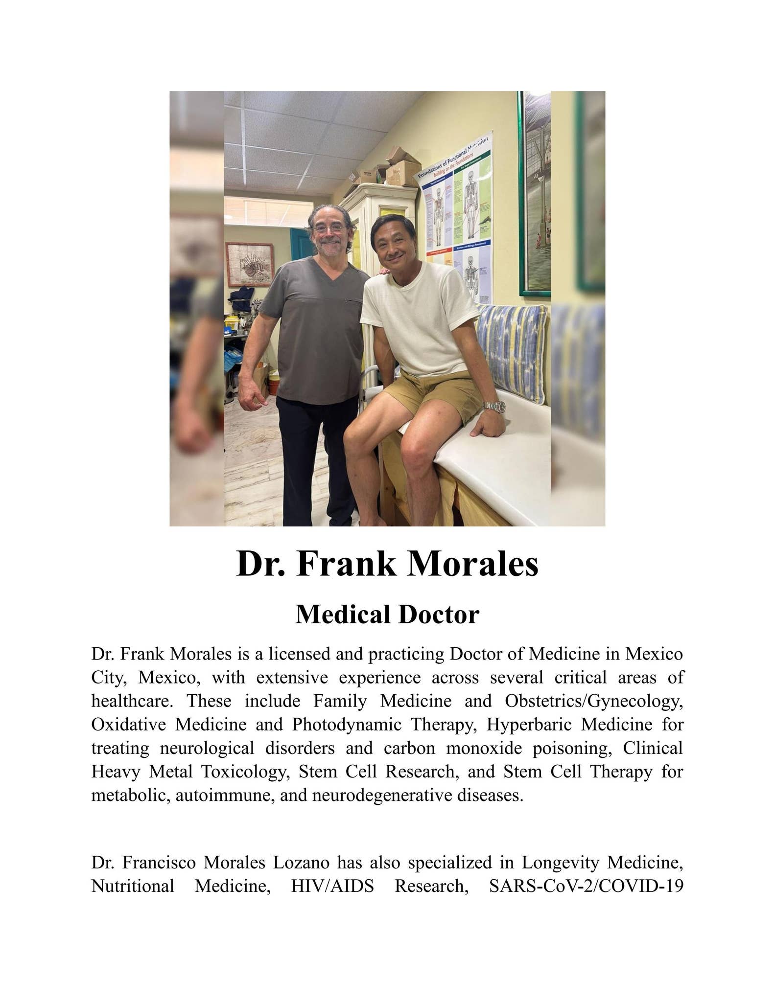 Biography of Dr. Frank Morales by Dr. Frank Morales - Issuu