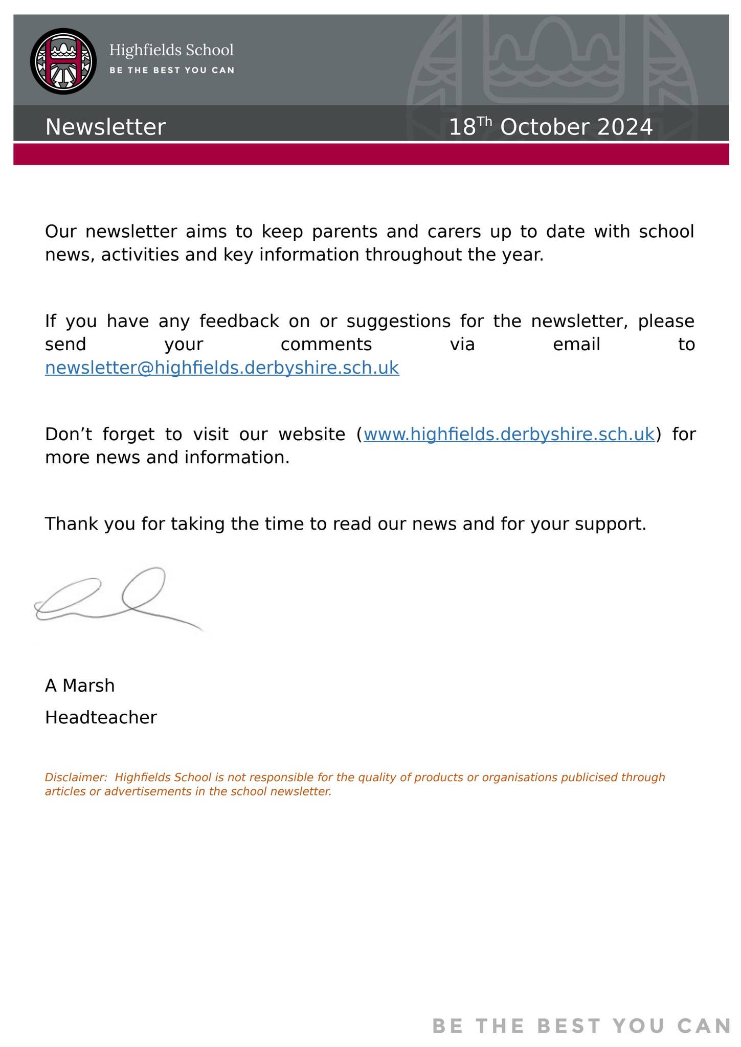 Issue 28 by Highfields School - Issuu