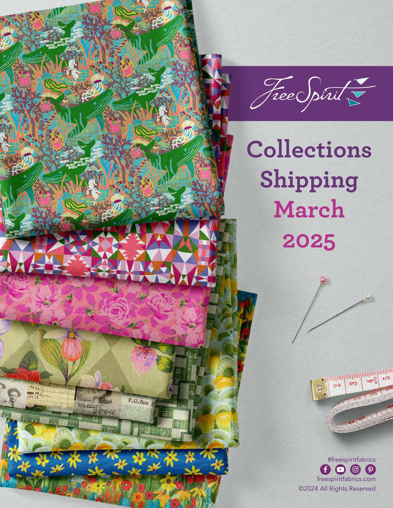FreeSpirit March 2025 Ship Collections by FreeSpirit Fabrics - Issuu