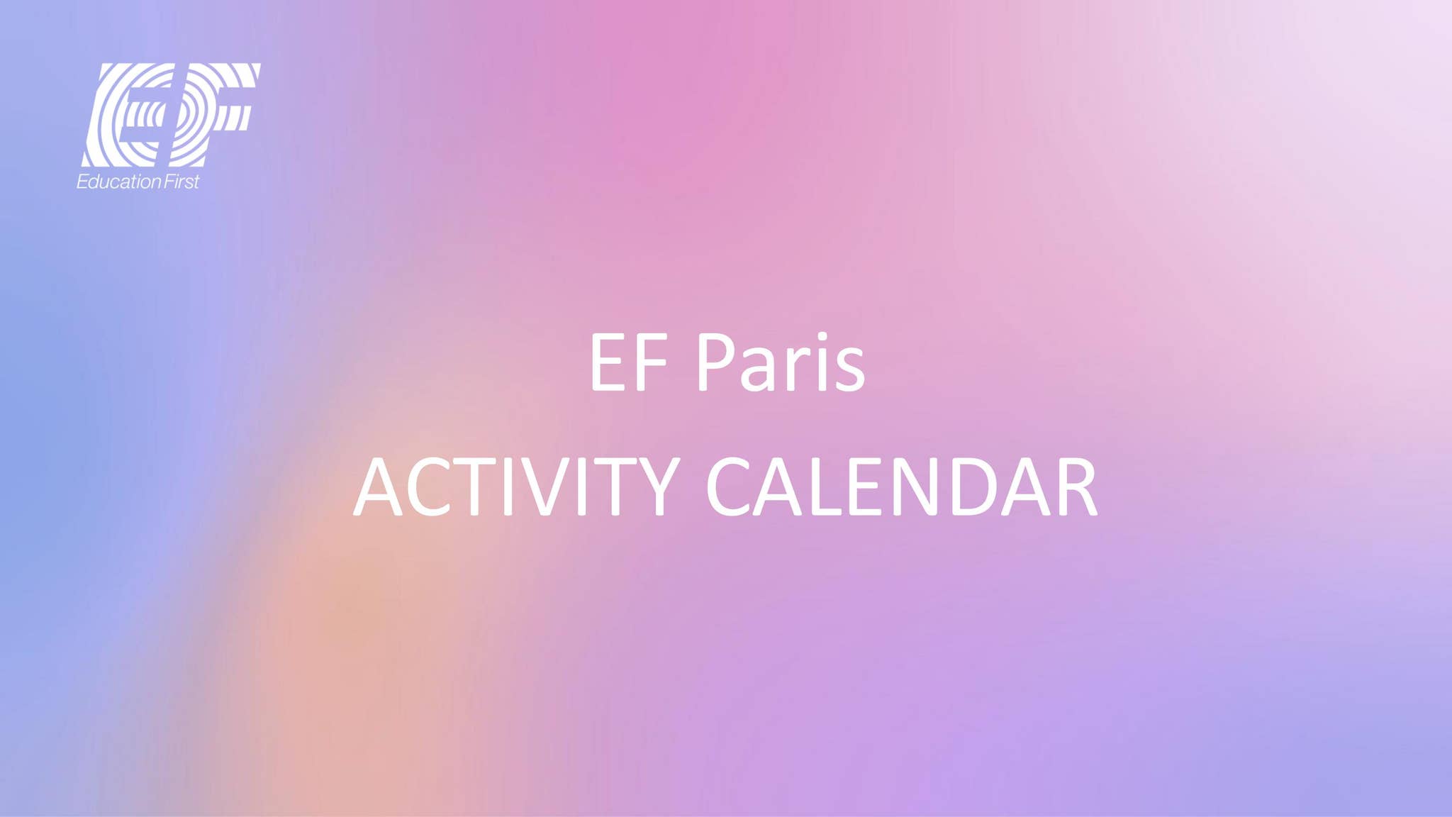 EF Paris Activity Calendar by EF BD JAPAN - Issuu