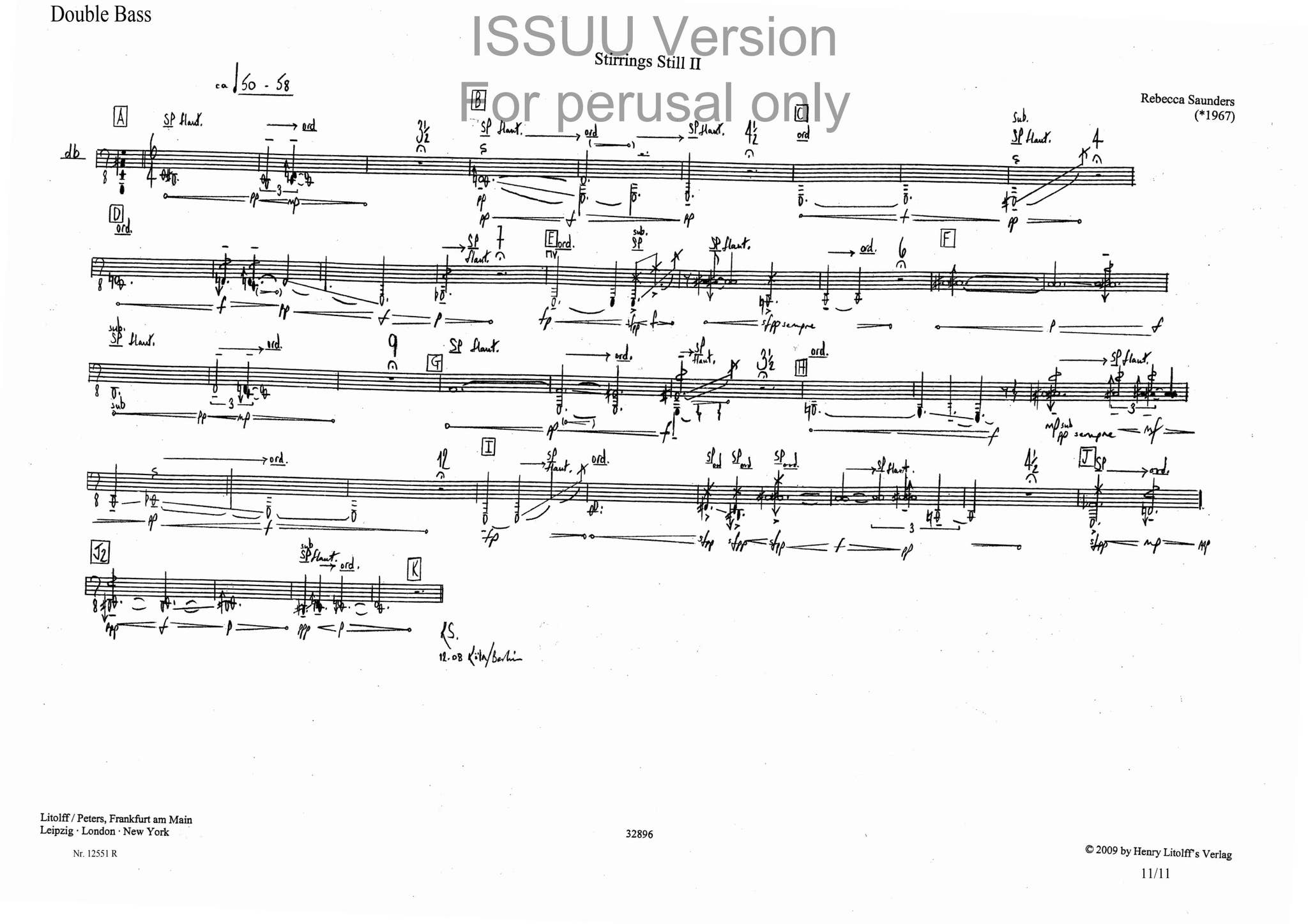 Rebecca Saunders_Stirrings Still II_Kb from EP12551_ISSUU Version - For ...