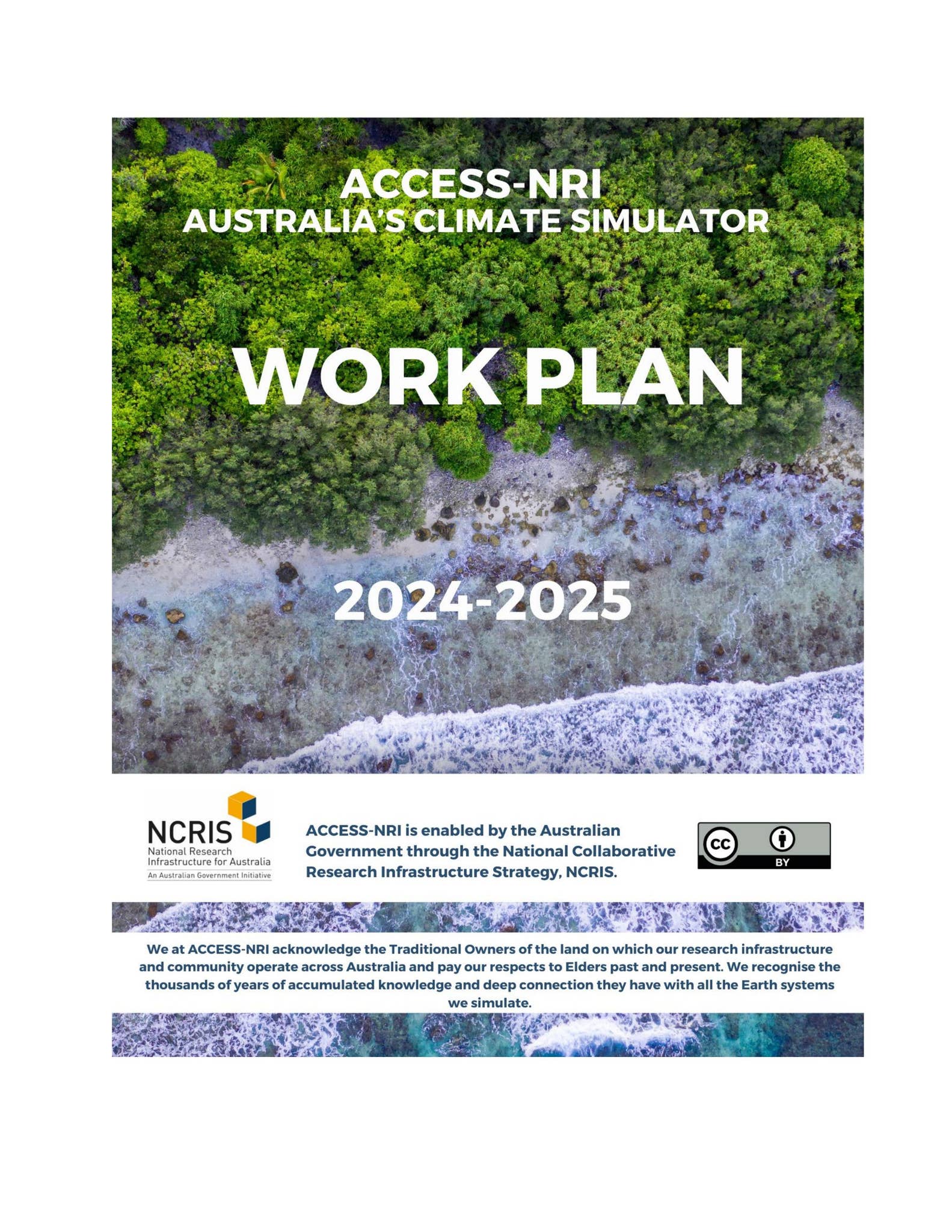 ACCESS-NRI 2024-2025 Work Plan by accessnri - Issuu