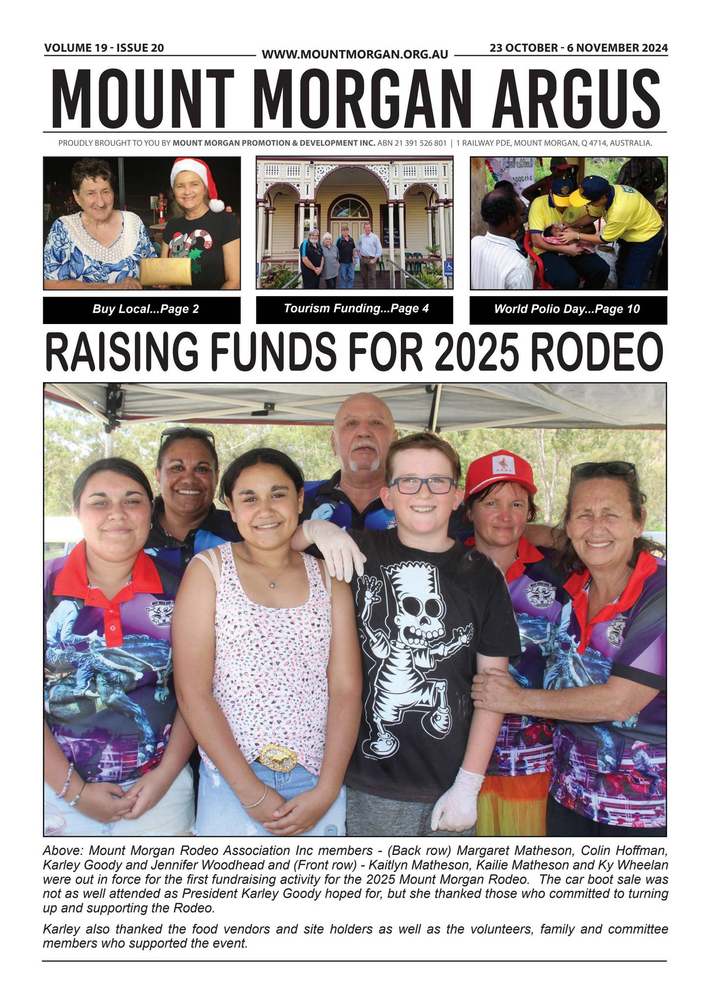 The Mount Morgan Argus Volume 19 Issue 20 by Mount Morgan Promotion and ...