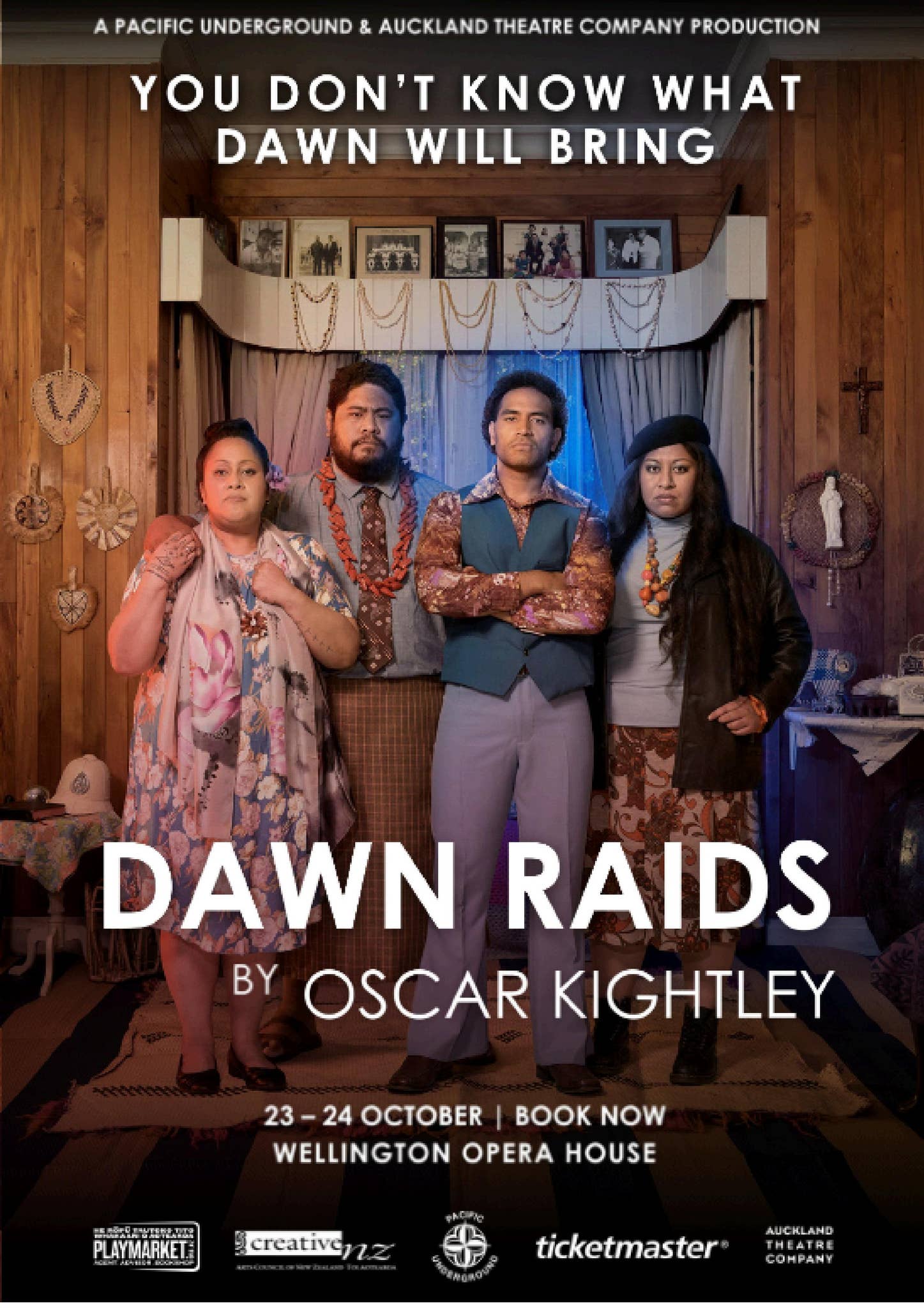 Dawn Raids Show Programme, 23 - 24 October, 2024, Wellington Opera ...