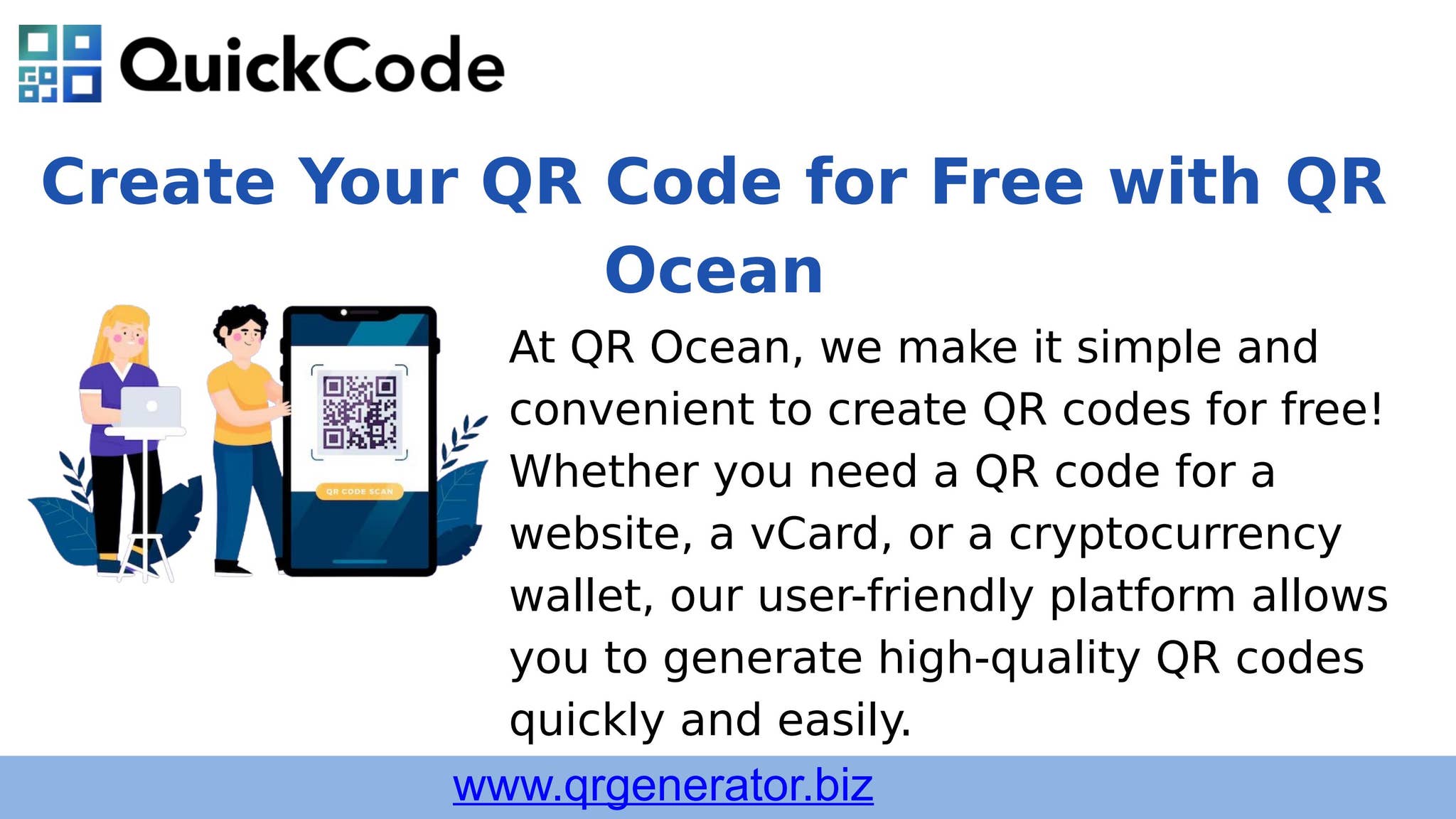 Create Your QR Code for Free with QR Ocean by QR Ocean - Issuu