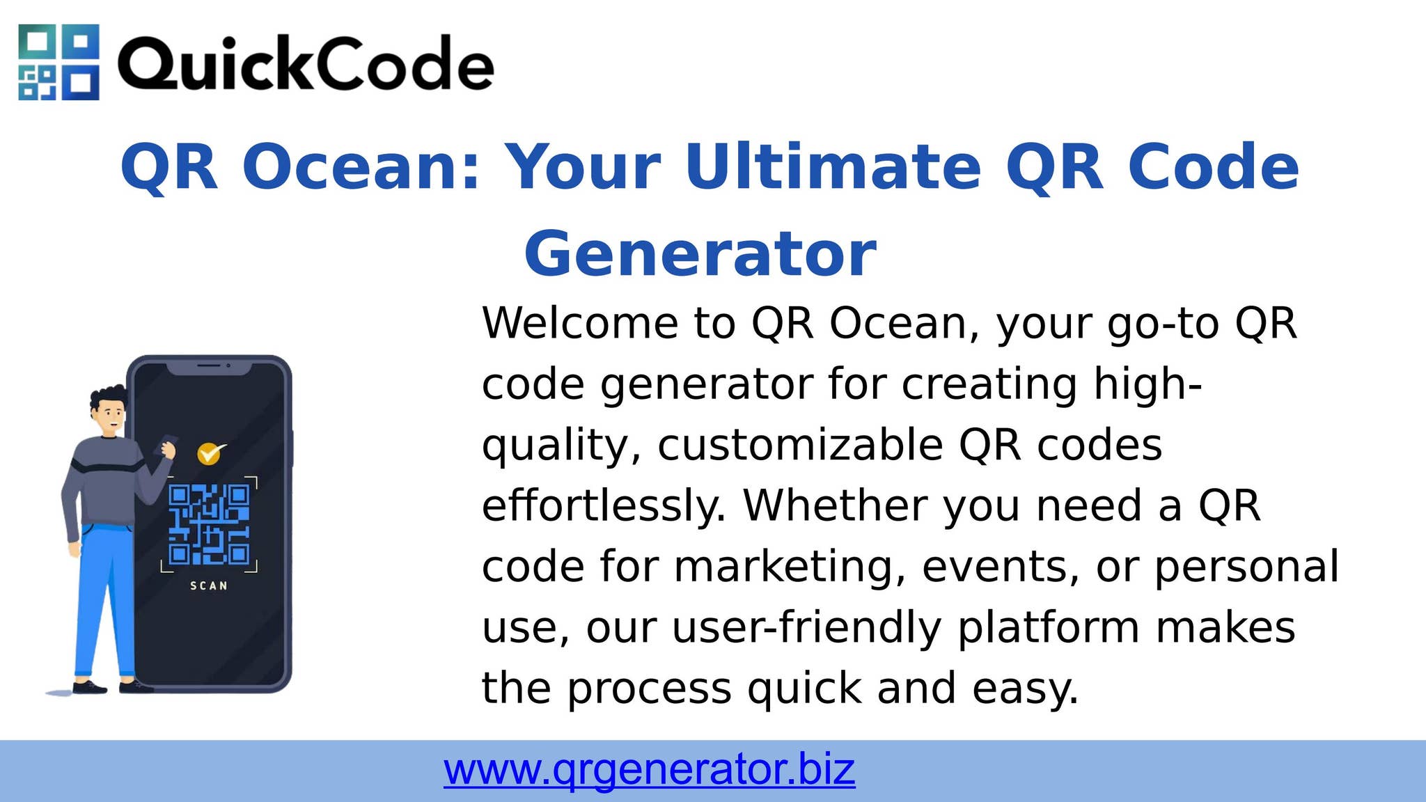 QR Ocean: Your Ultimate QR Code Generator by QR Ocean - Issuu