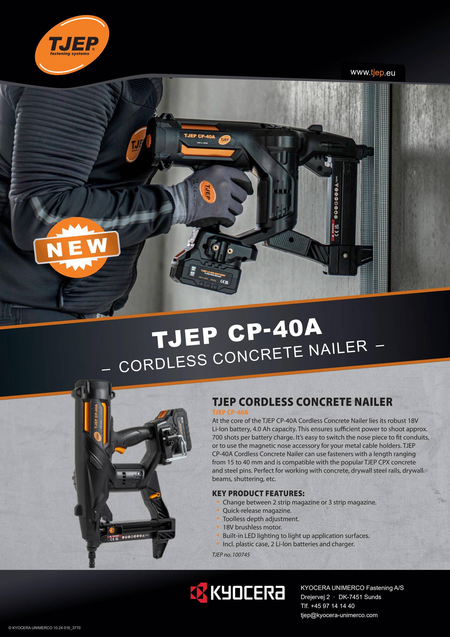 TJEP CP-40A flyer - UK by TJEP - Issuu