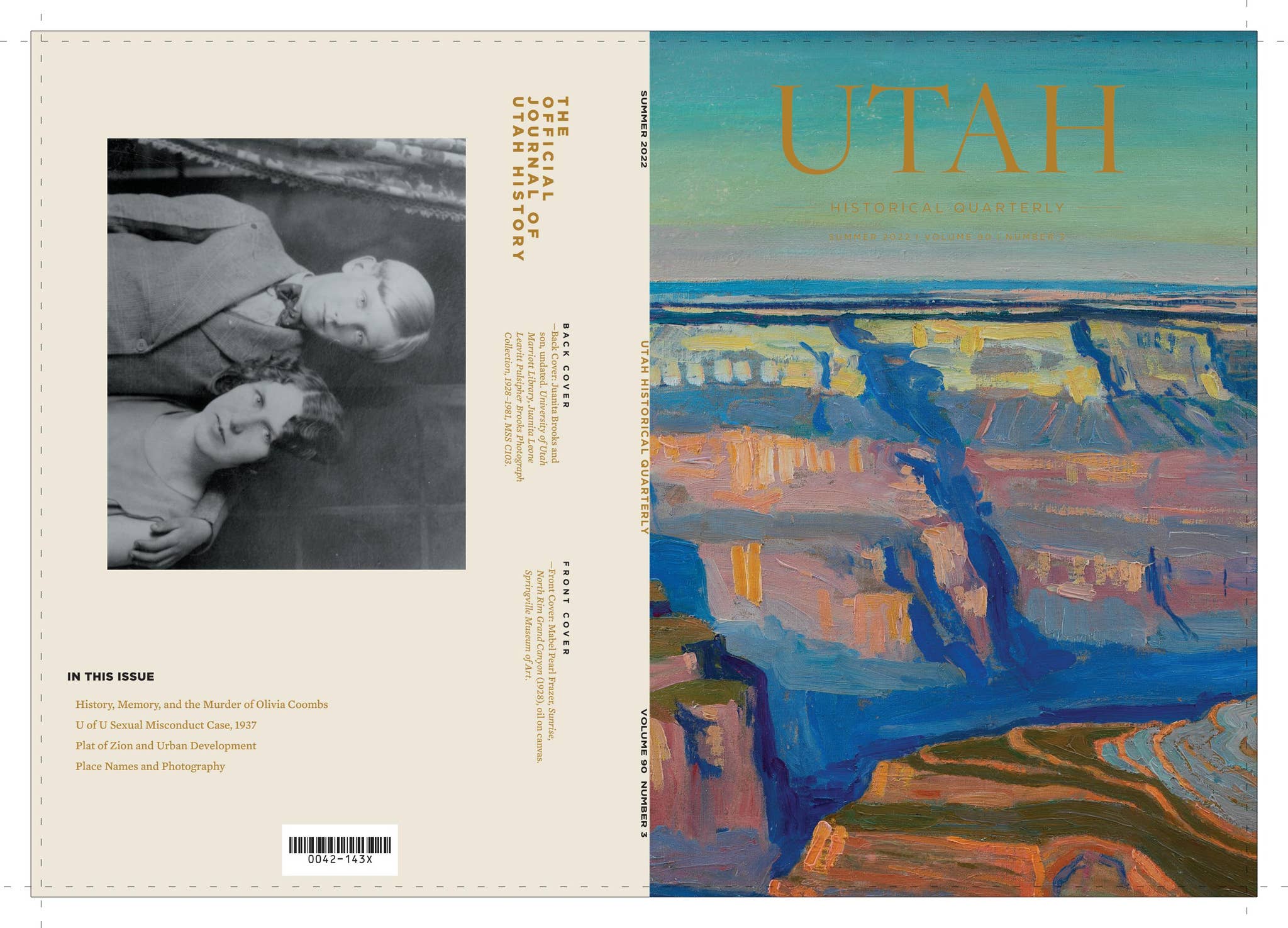 Utah Historical Quarterly, Volume 90 by Utah Historical Society - Issuu