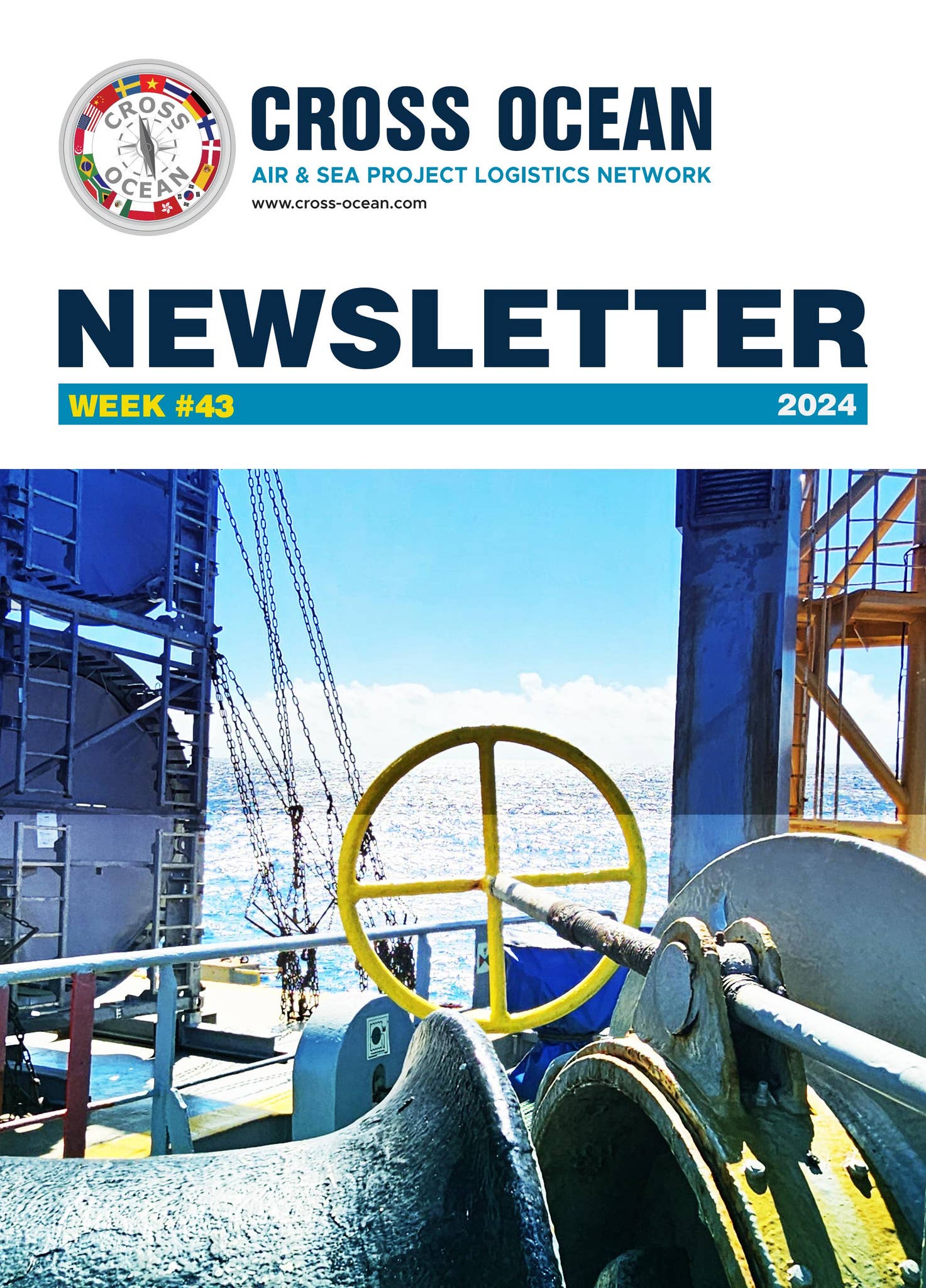 Week #43 Newsletter - Cross Ocean Project Logistics Network by CLC ...