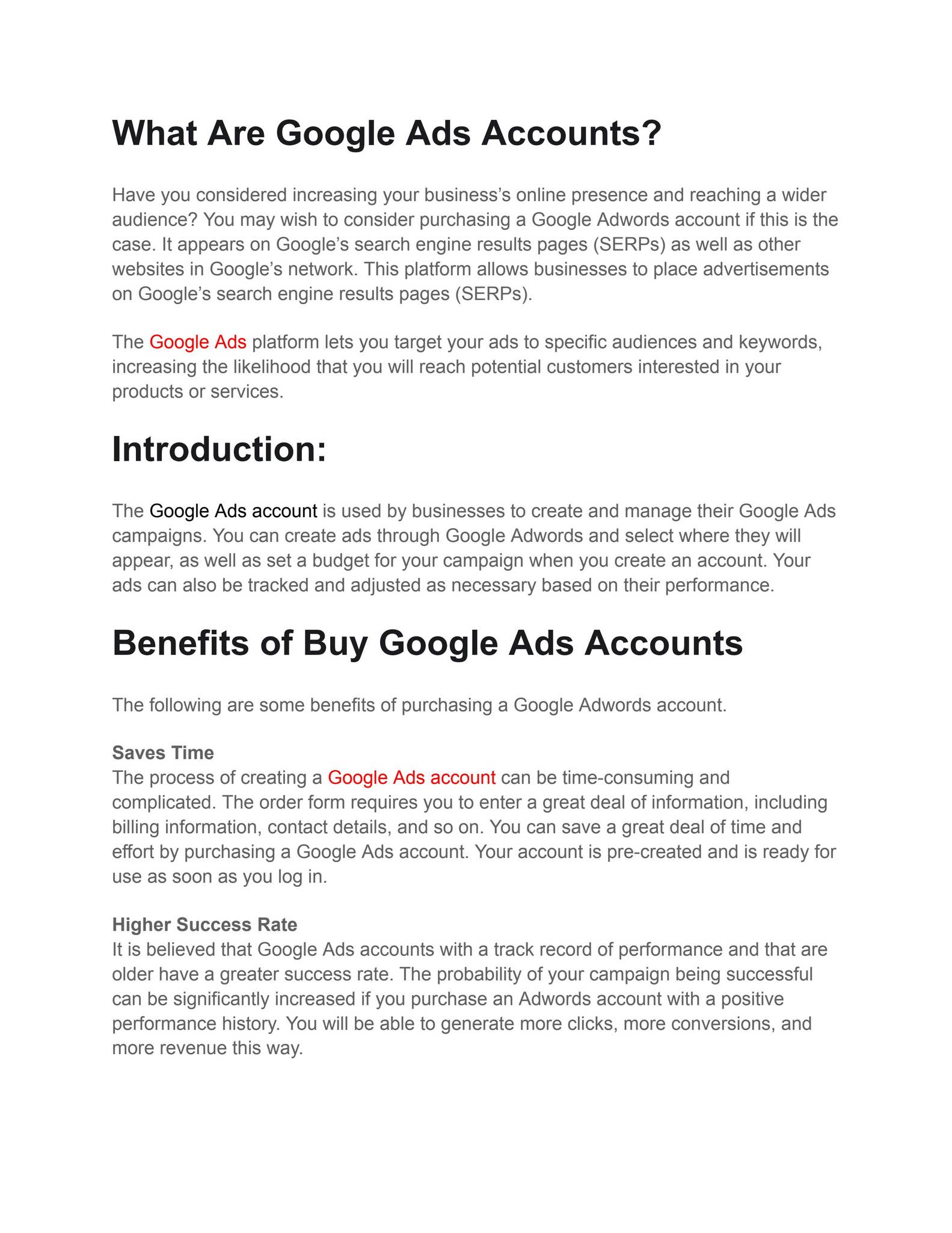 Buy Google Ads Account by Google Ads Account - Issuu