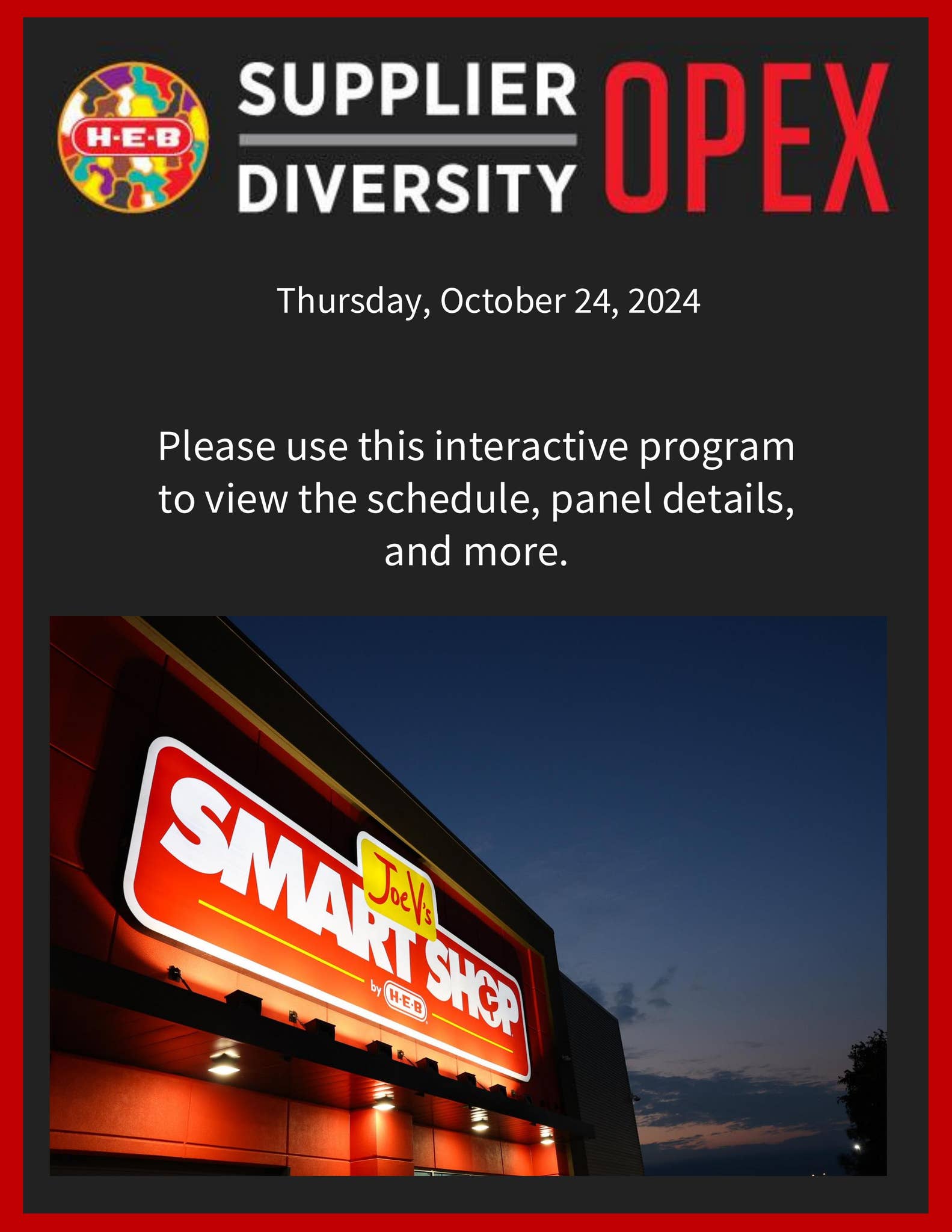 H-E-B Supplier Diversity OPEX 2024 by H-E-BDiversity - Issuu