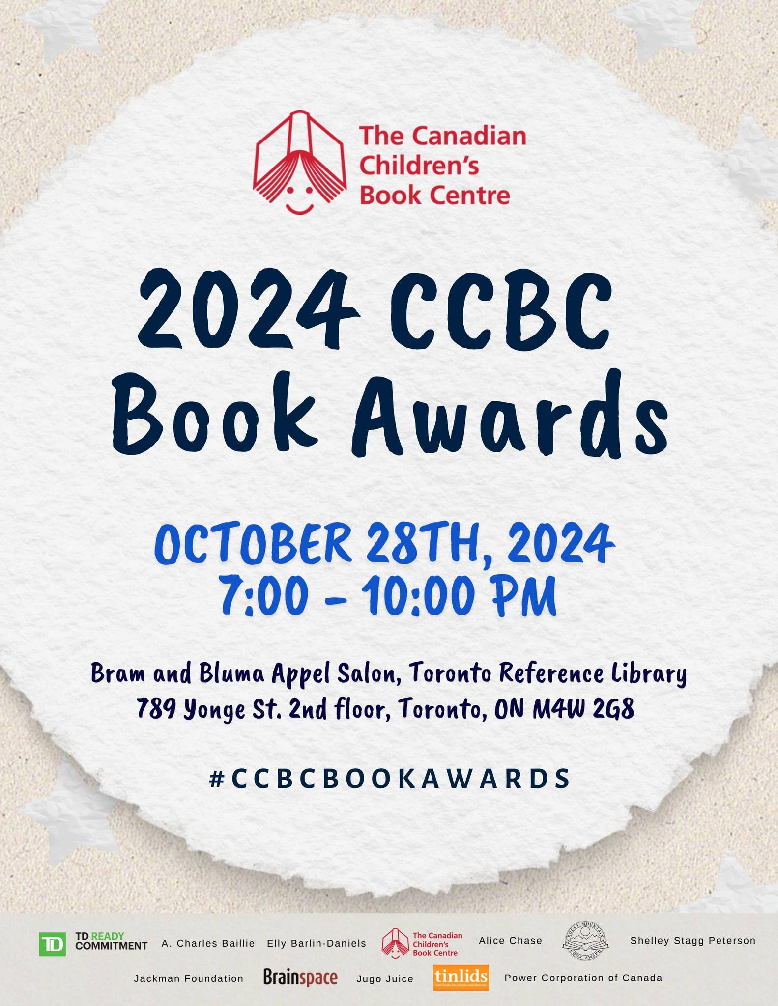 CCBC Book Awards Program 2024 by bookcentre - Issuu