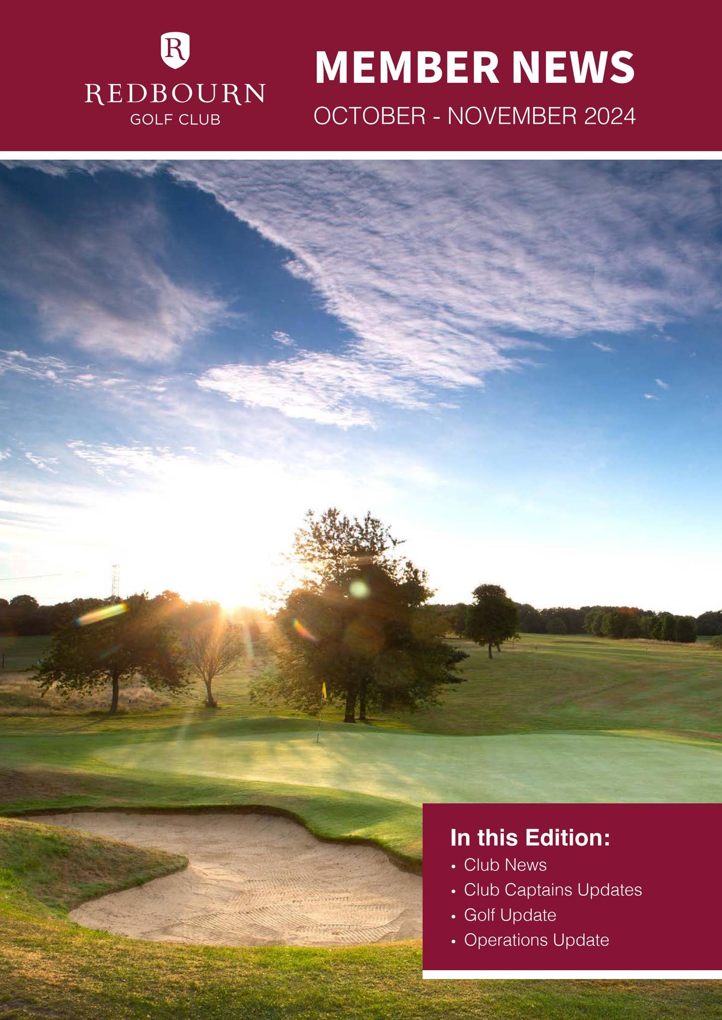 Redbourn Member News - Oct/Nov by Burhill Golf & Leisure - Issuu