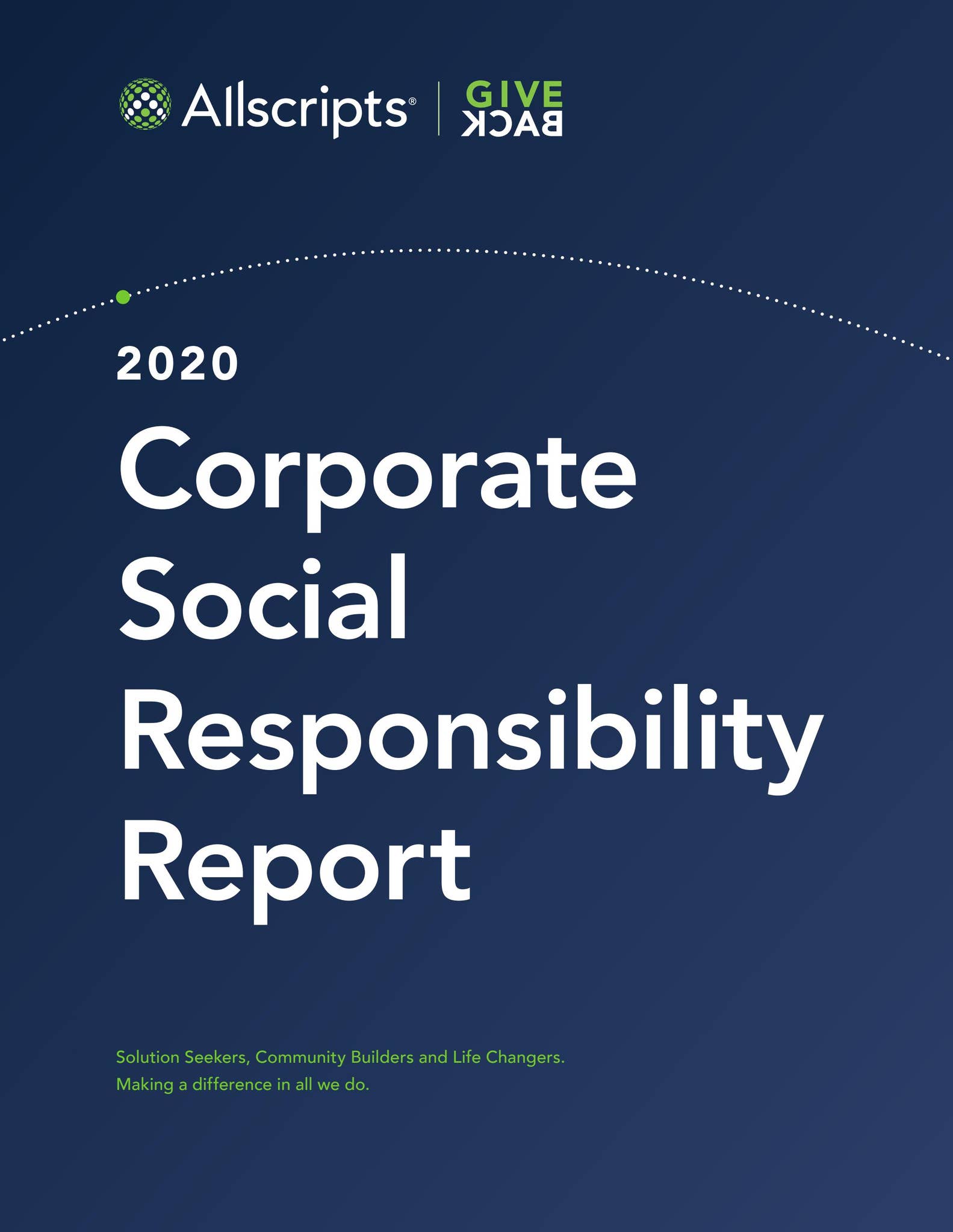 Allscripts 2020 CSR Report by veradigm - Issuu