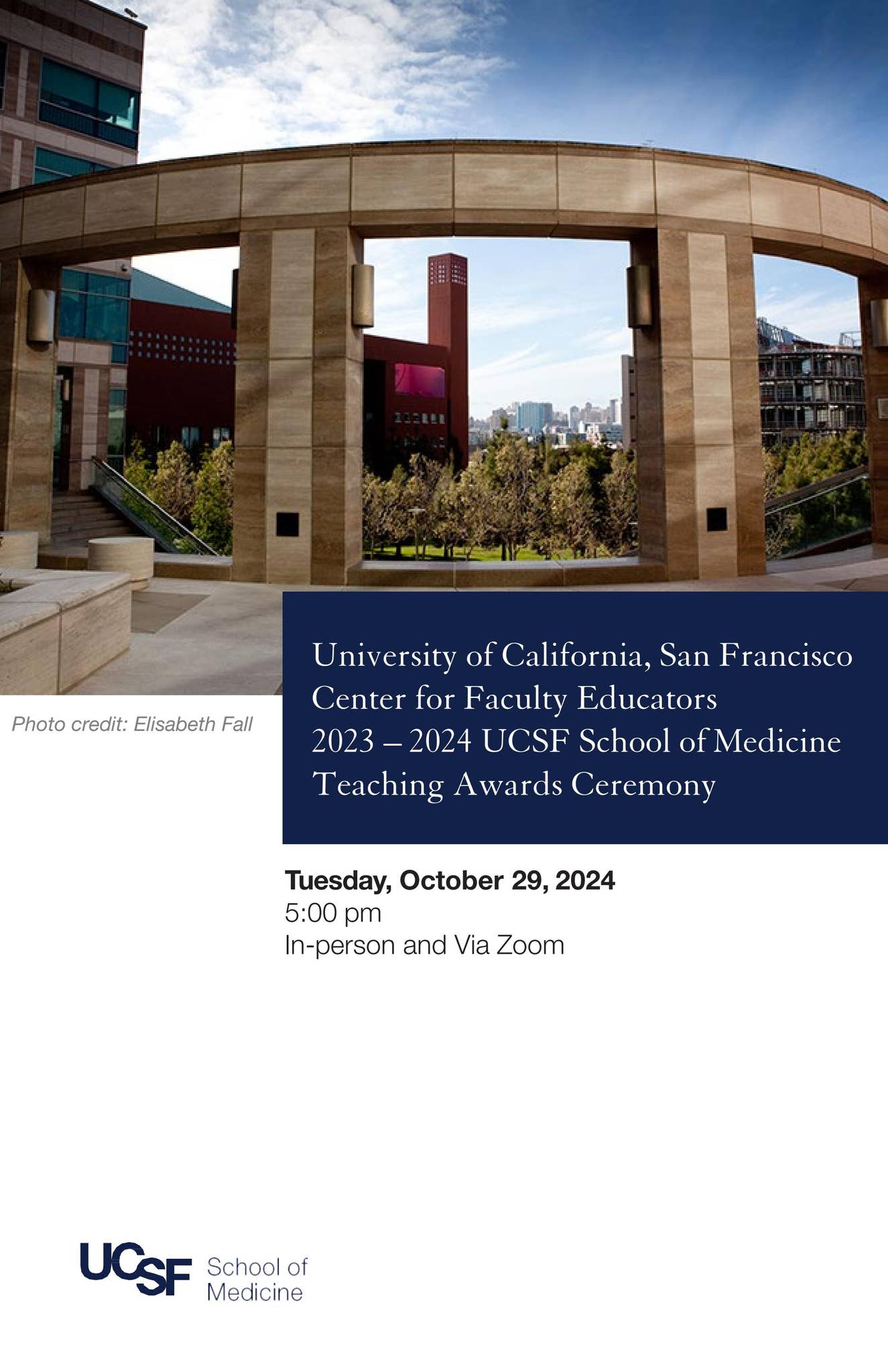 2023-2024 UCSF SOM Teaching Awards Ceremony by faculty-educators-UCSF ...