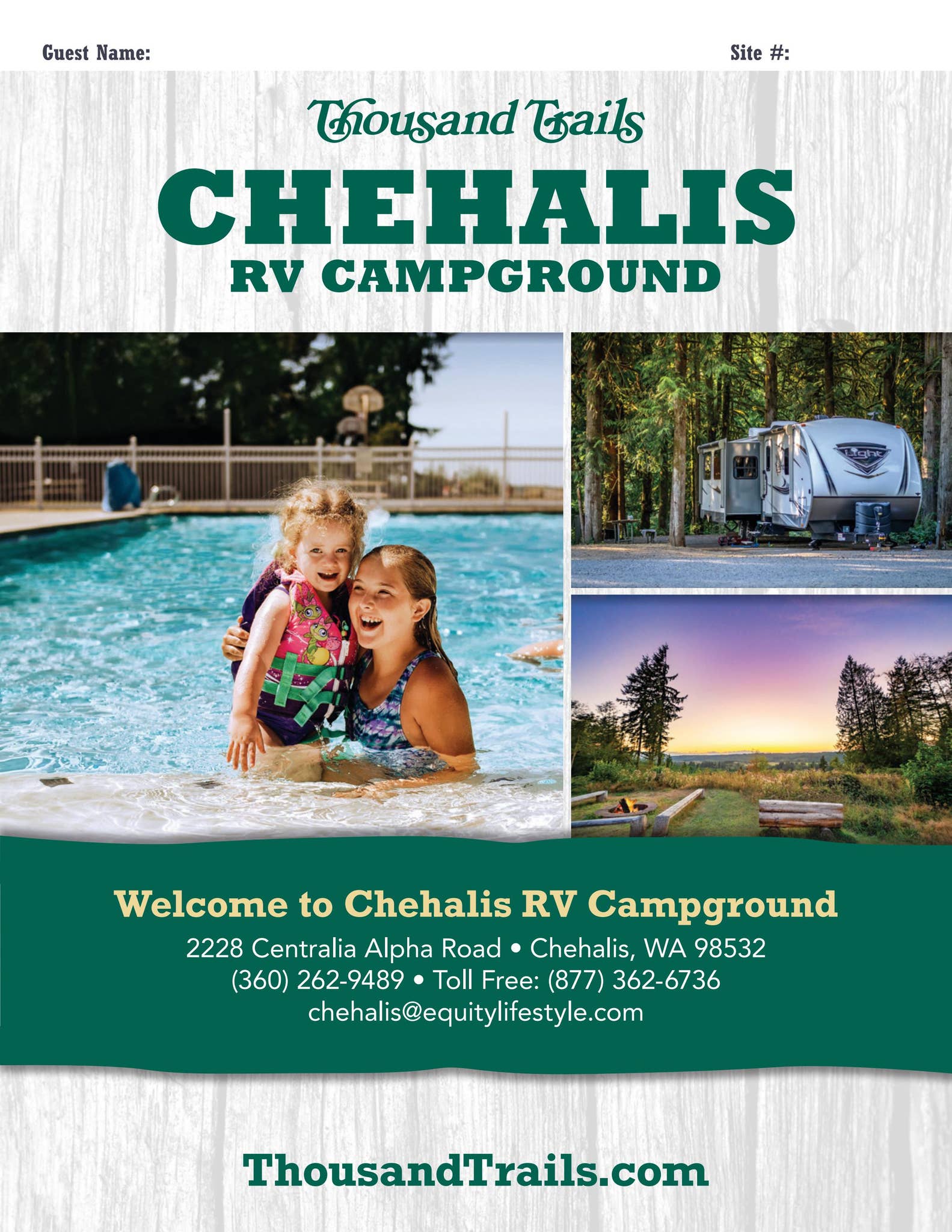 Thousand Trails Chehalis by AGS/Texas Advertising - Issuu