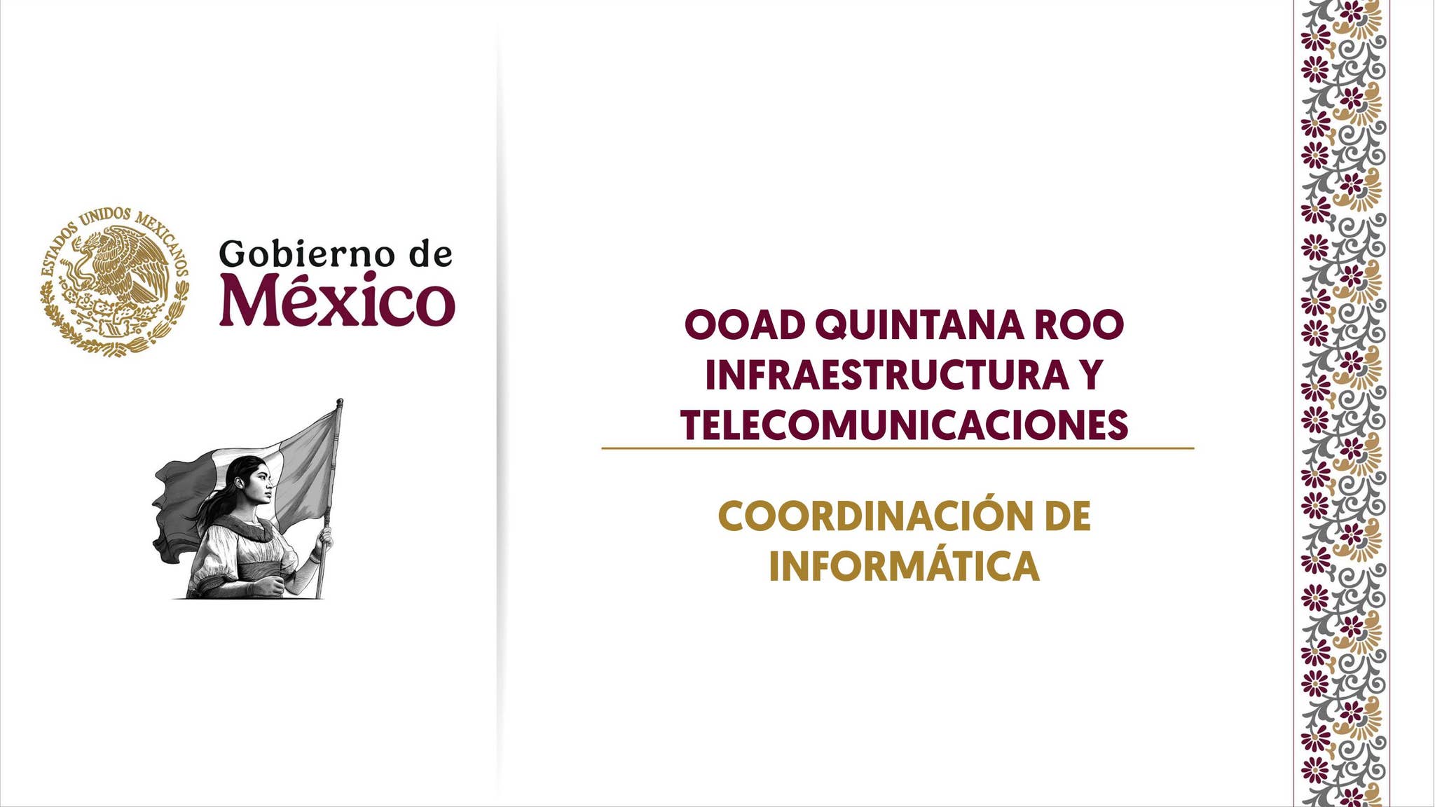 MEMORIAS TECNICAS DEL OOAD QUINTANA ROO by ...