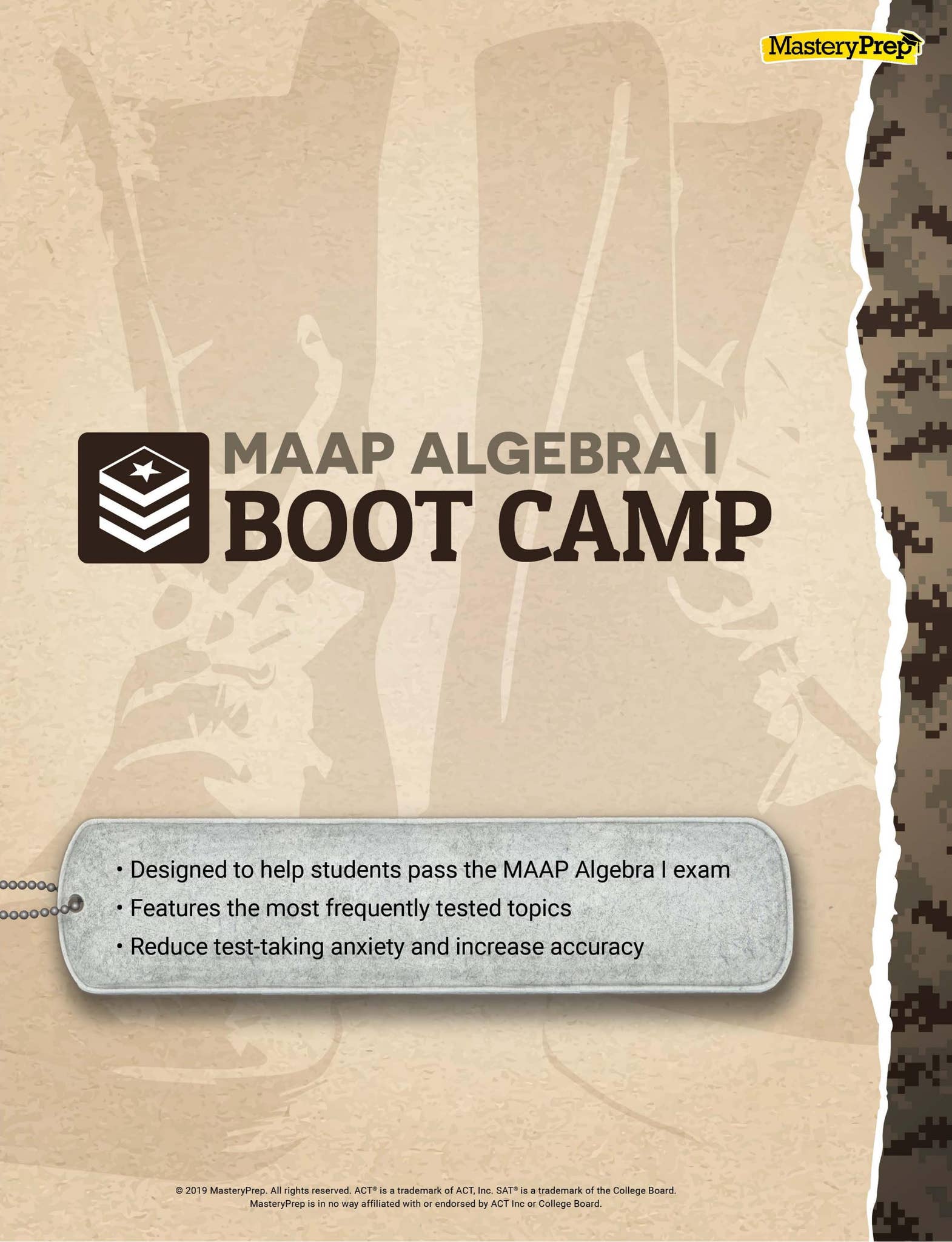 Sample | Boot Camp for MAAP Algebra I by MasteryPrep - Issuu