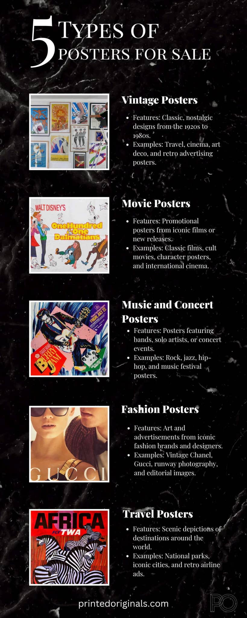 5 Types of Posters For Sale by Printed Originals - Issuu