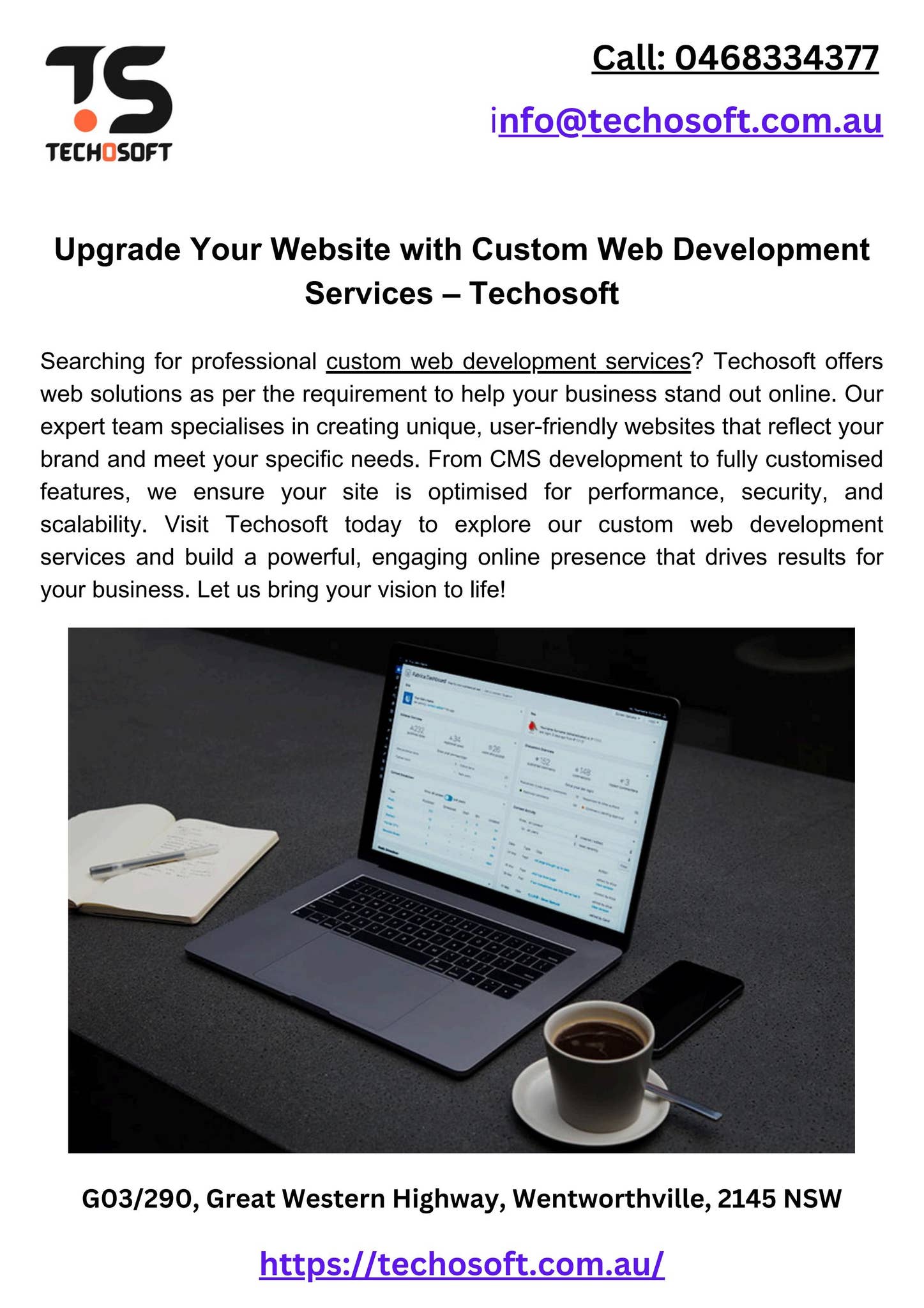 Upgrade Your Website with Custom Web Development Services – Techosoft by techosoft - Issuu