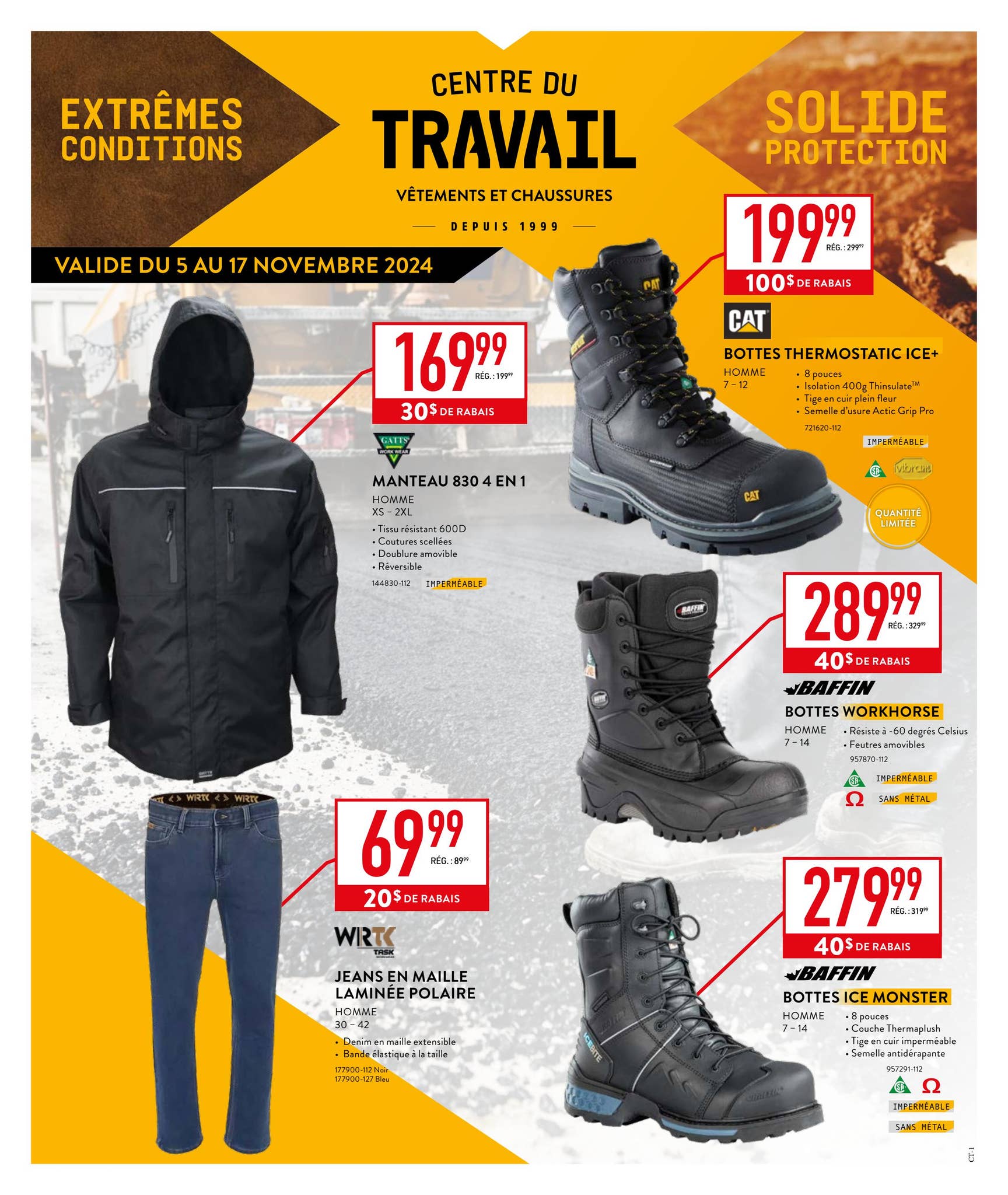 Circulaire Centre du Travail du 5 au 17 novembre 2024 by Cote Reco - Issuu
