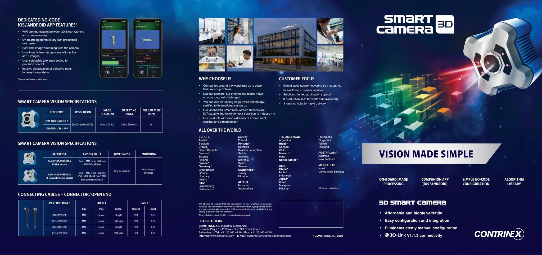 Smart Camera 3D Brochure by Contrinex AG - Issuu
