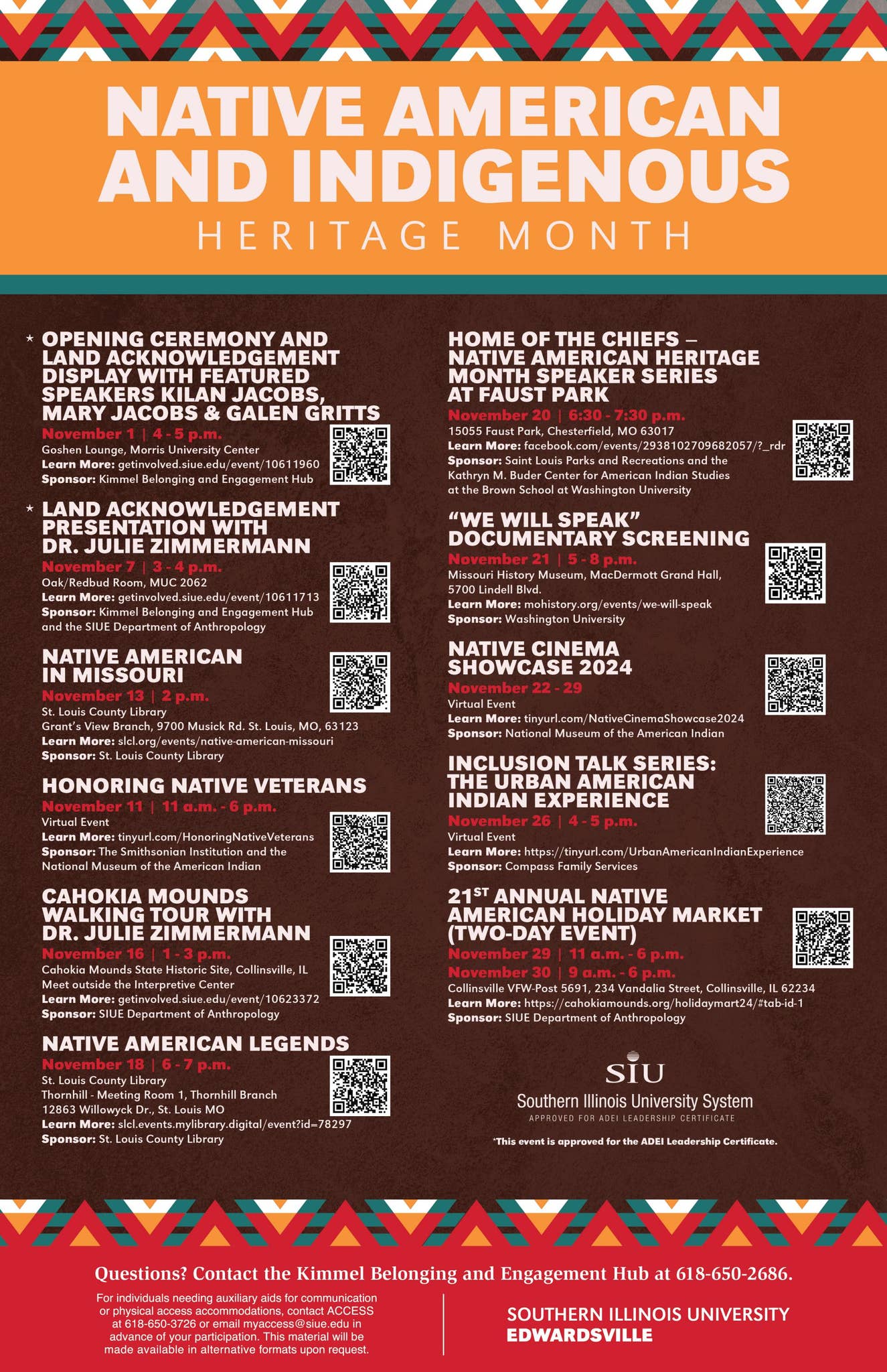 SIUE 2024 Native American Indigenous Heritage Calendar by SIUE - Issuu