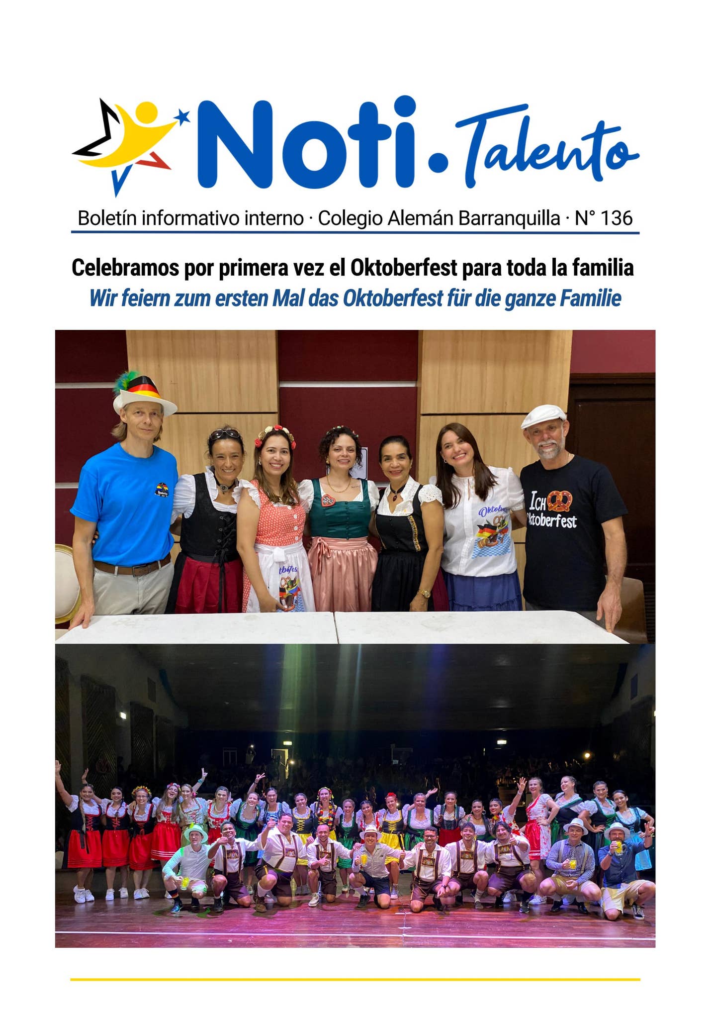 Noti Talento 136 - oct. 2024 by Deutsche Schule Barranquilla - Issuu