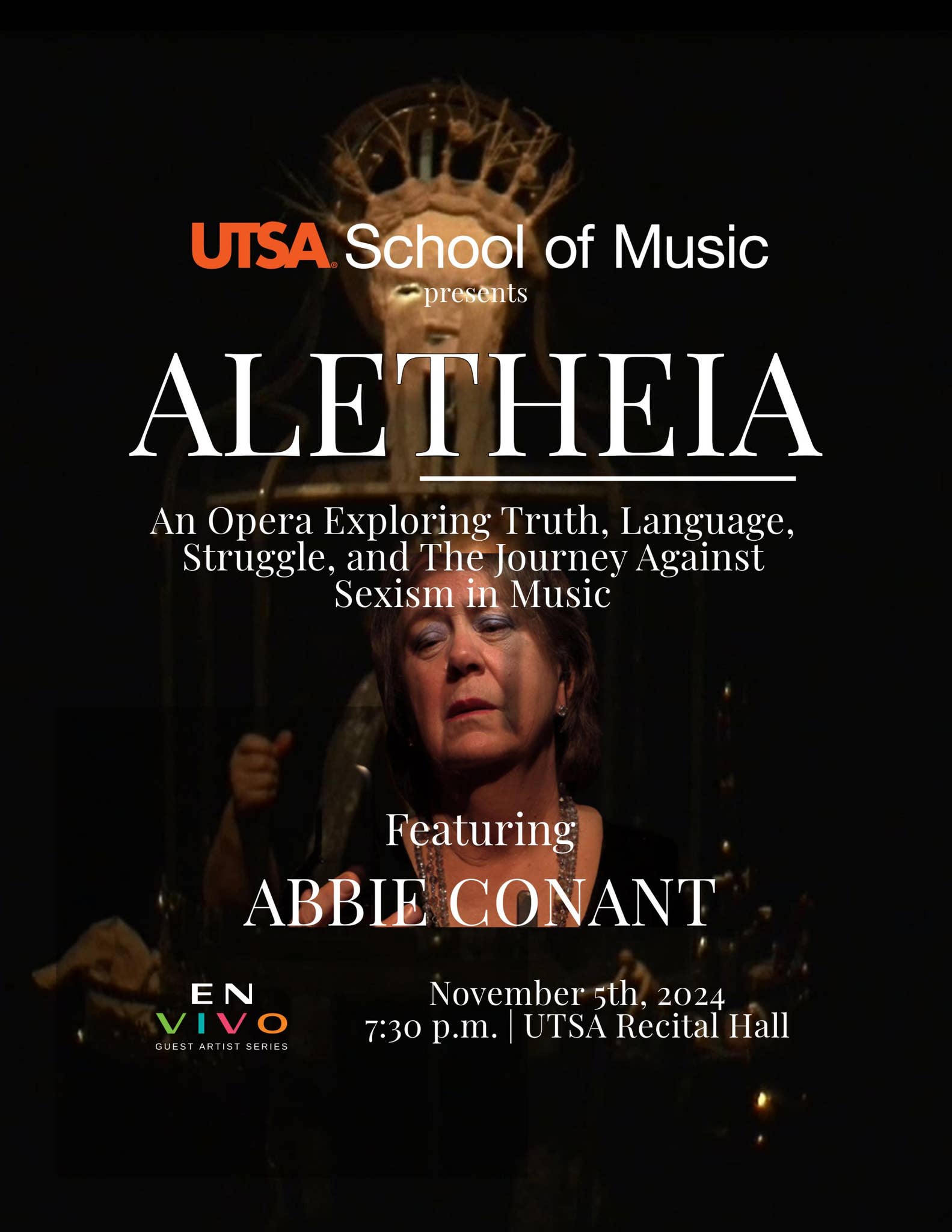 En Vivo Concert Series: Abbie Conant Program by UTSA School of Music ...