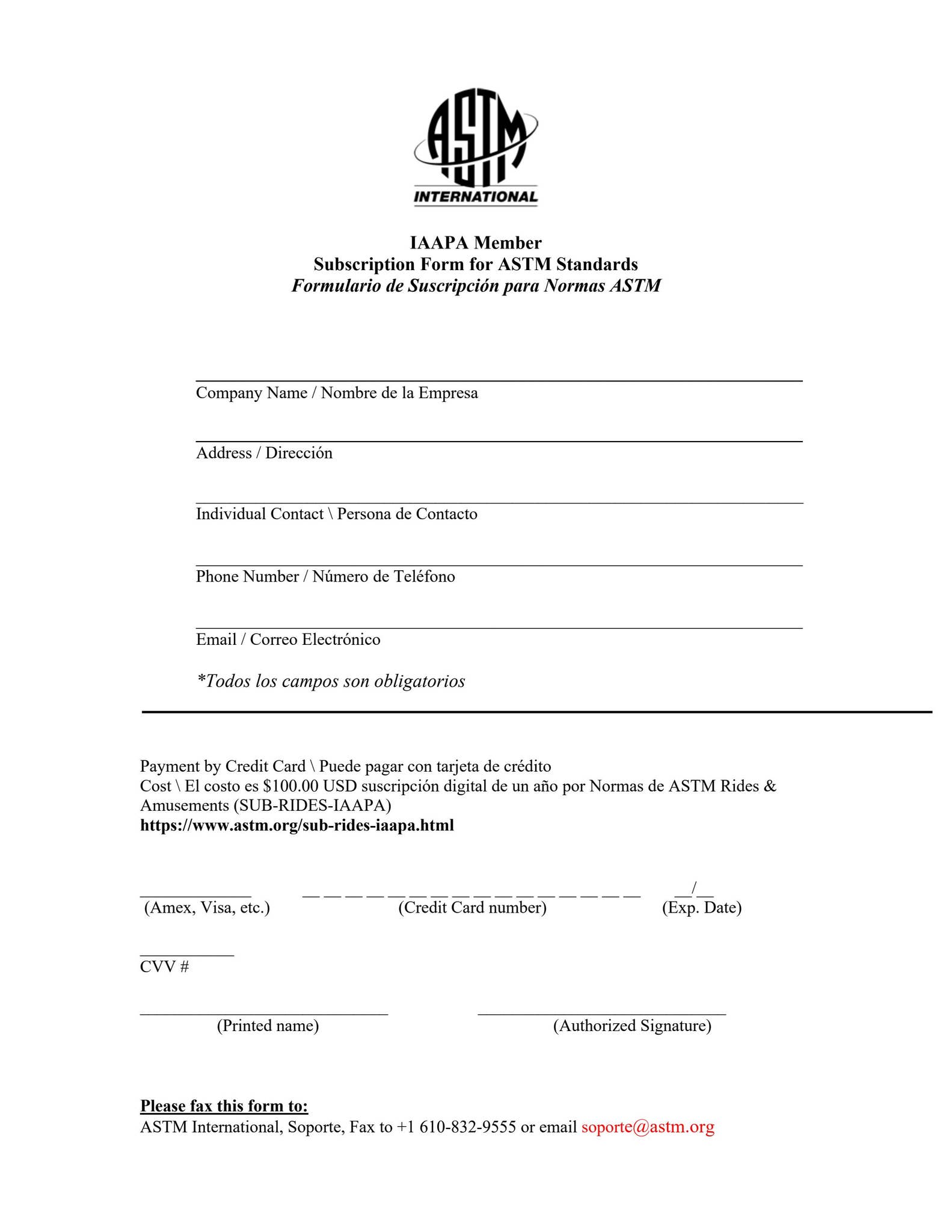 IAAPA Form for F24 by IAAPALAC - Issuu