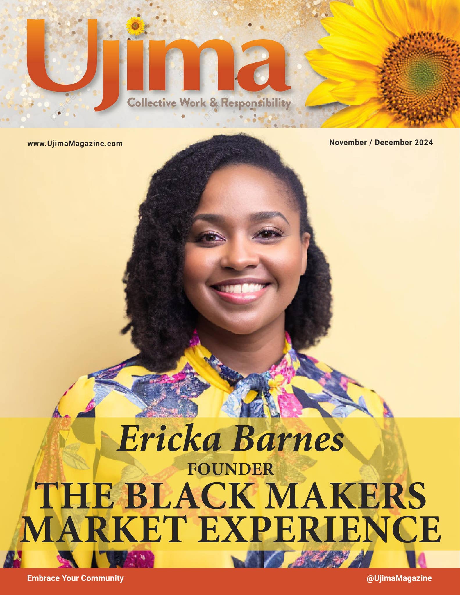 Ericka Barnes: Founder The Black Makers Market Experience by Ujima ...