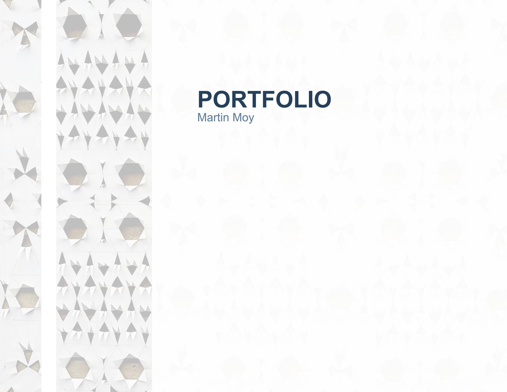 Architecture Portfolio 2024 - Martin Moy by martinmoy - Issuu