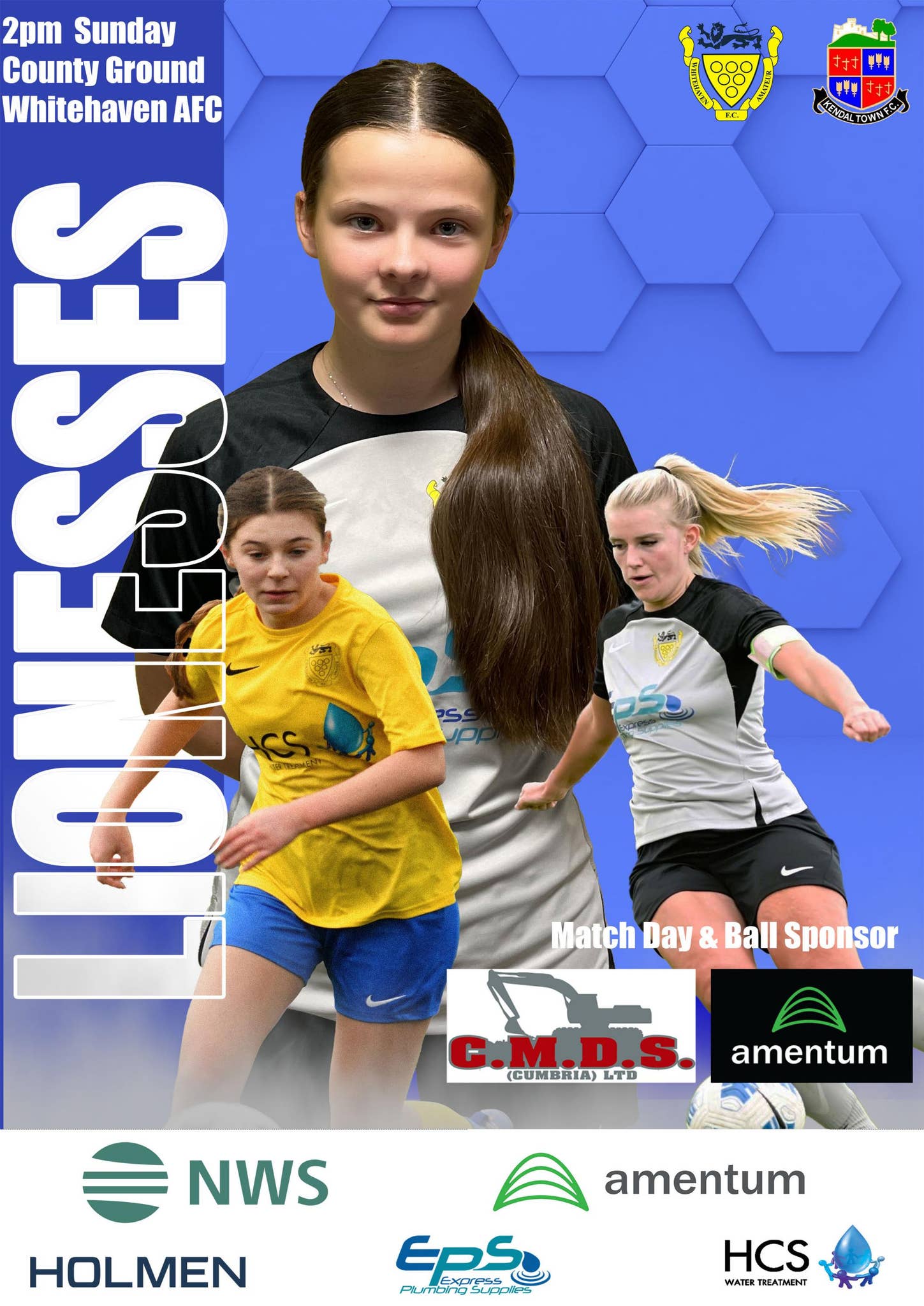 Whitehaven 'A' Squad Vs Kendal Town Ladies by whitehavenafc - Issuu