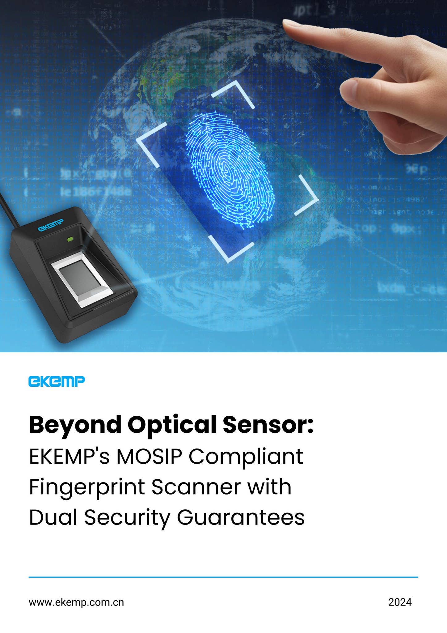 Beyond Optical Sensor: EKEMP's MOSIP Compliant Fingerprint Scanner with Dual Security Guarantees ...