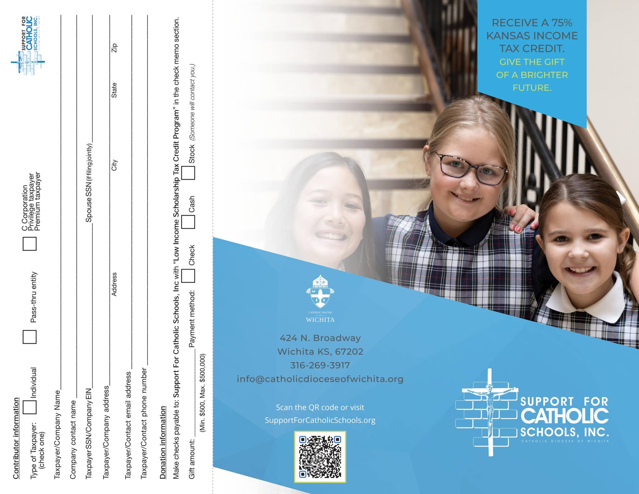 Support For Catholic Schools, Inc. - Brochure by Connor Meier - Issuu