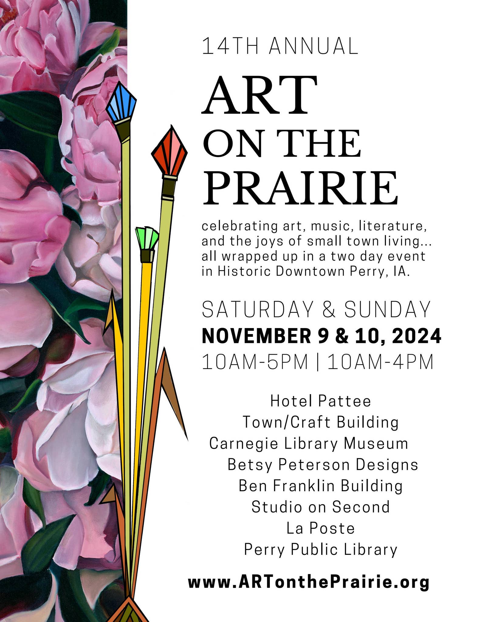 2024 Art on the Prairie Festival Program by Perry Chamber of Commerce ...