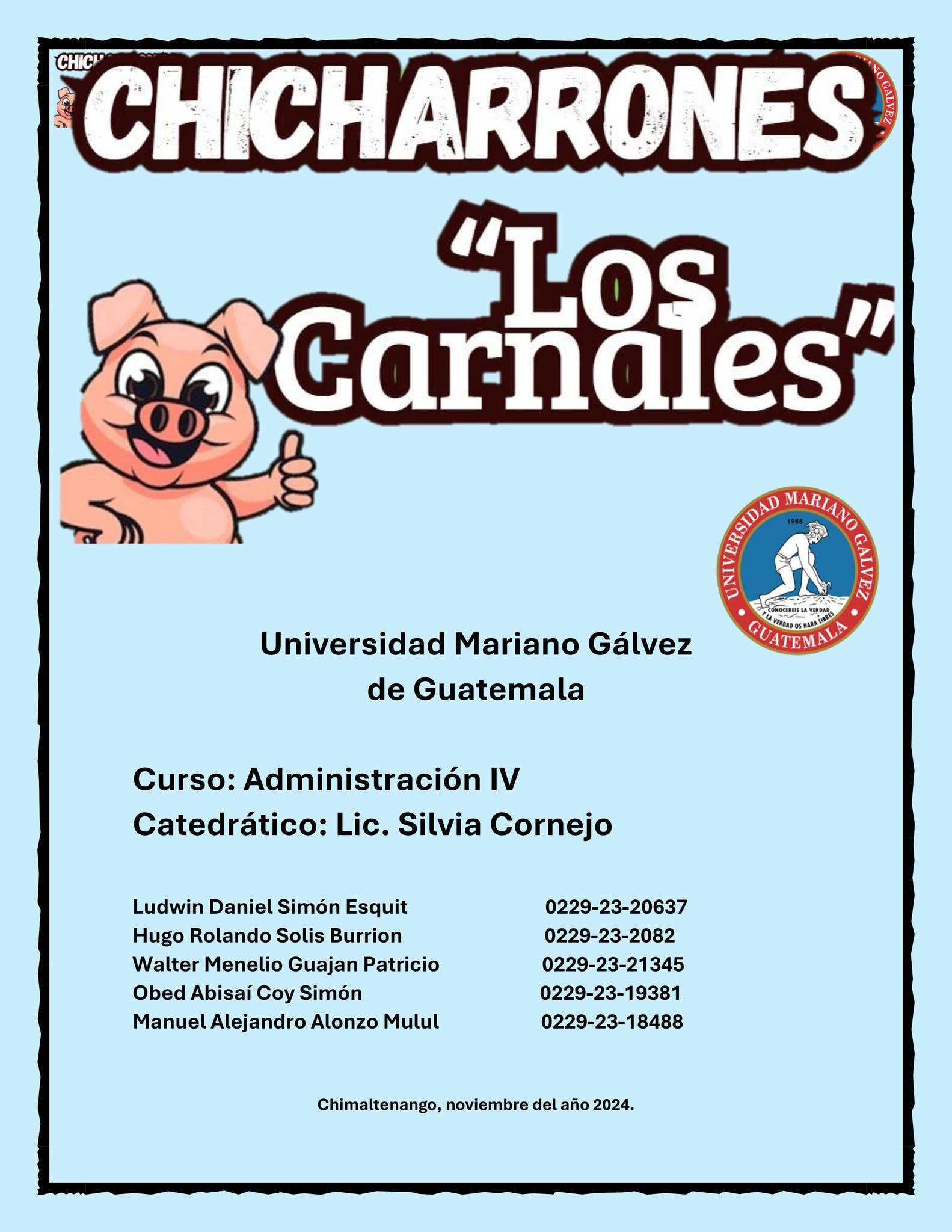 Chicharrones Los Carnales by LUDWIN DANIEL SIMON ESQUIT - Issuu