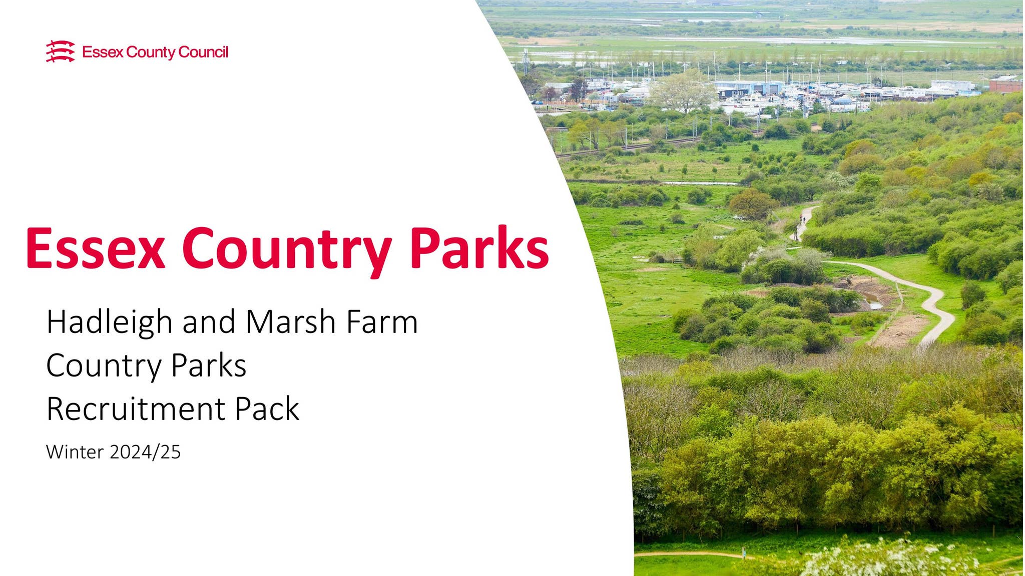 Hadleigh and Marsh Farm Country Parks Recruitment Pack by ExploreEssex ...