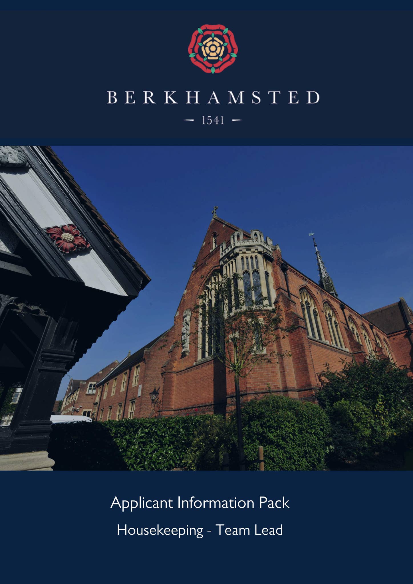 Team Lead - Housekeeping by Berkhamsted1541 - Issuu